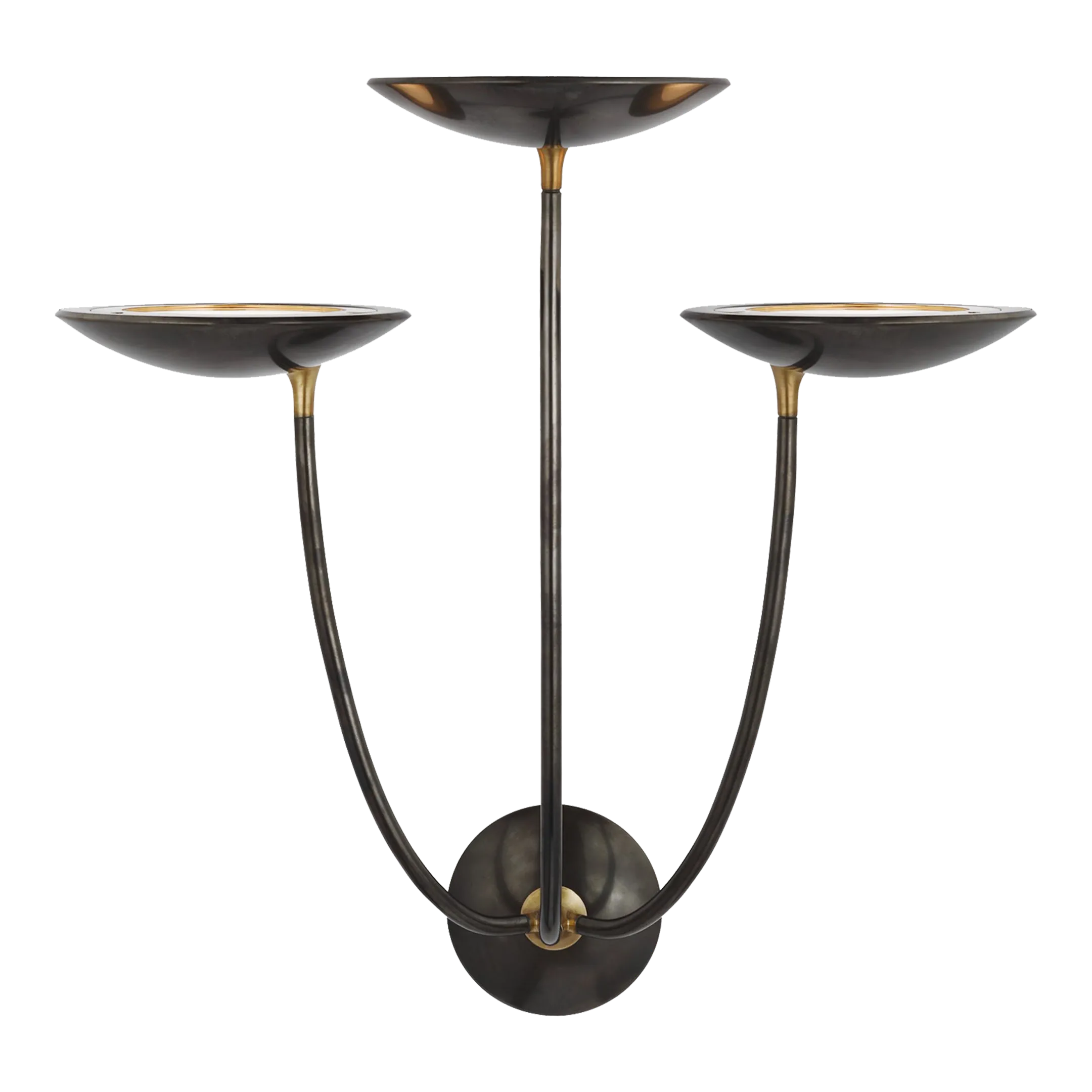Thomas O'Brien for Visual Comfort Signature Keira Large Triple Sconce ...