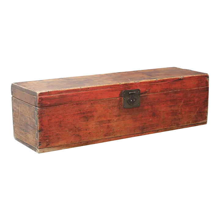 Antique Wood Weapon Box | Chairish