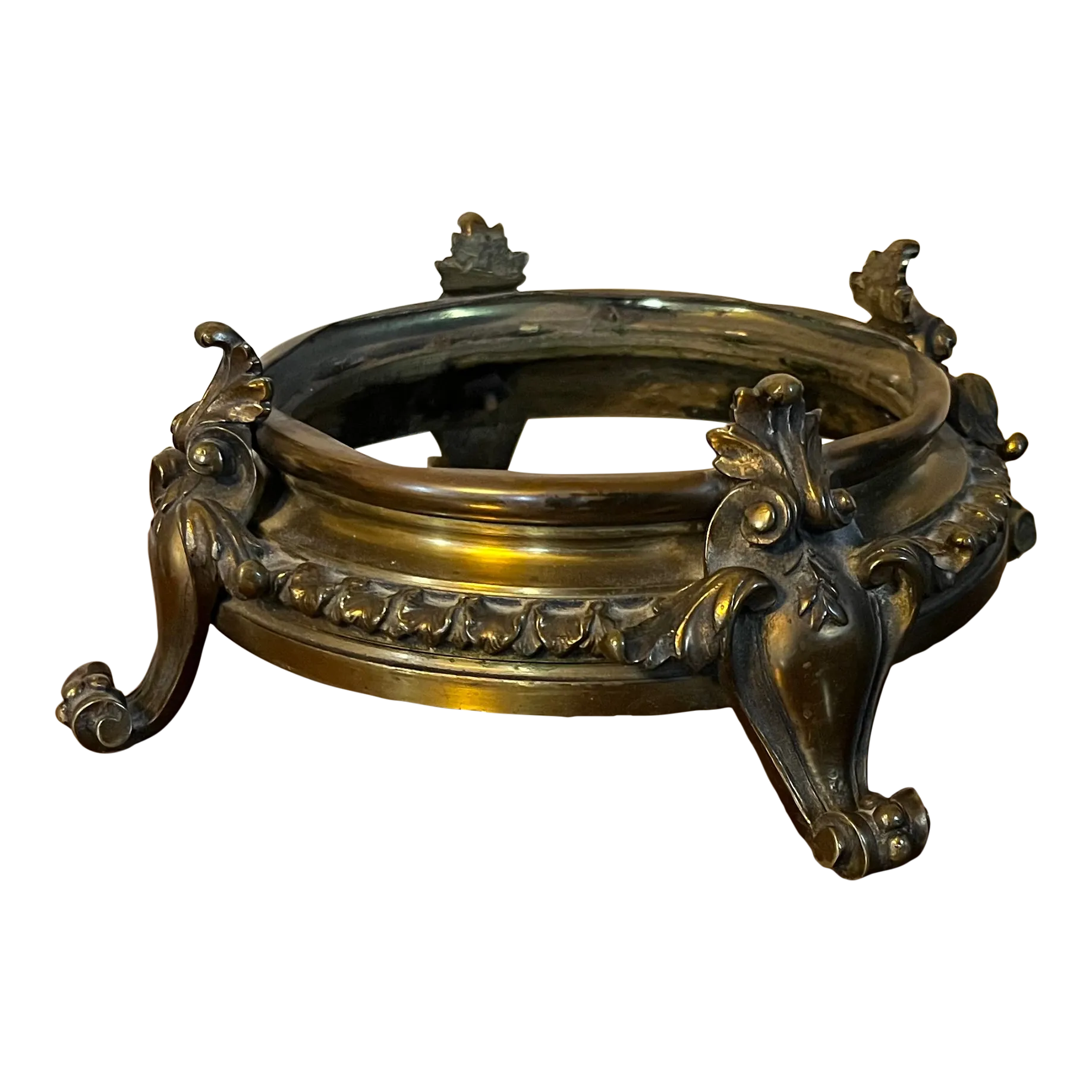 Antique 19th Century French Bronze Mount or Display Base for a ...