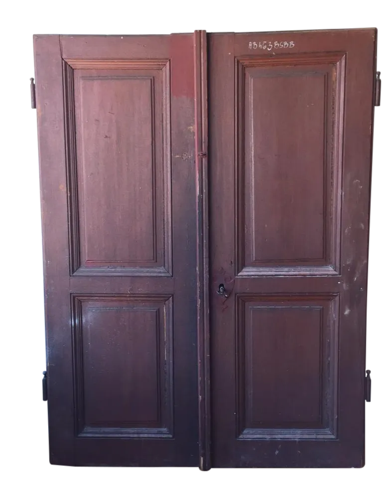 Italian Antique Cellar Doors | Chairish