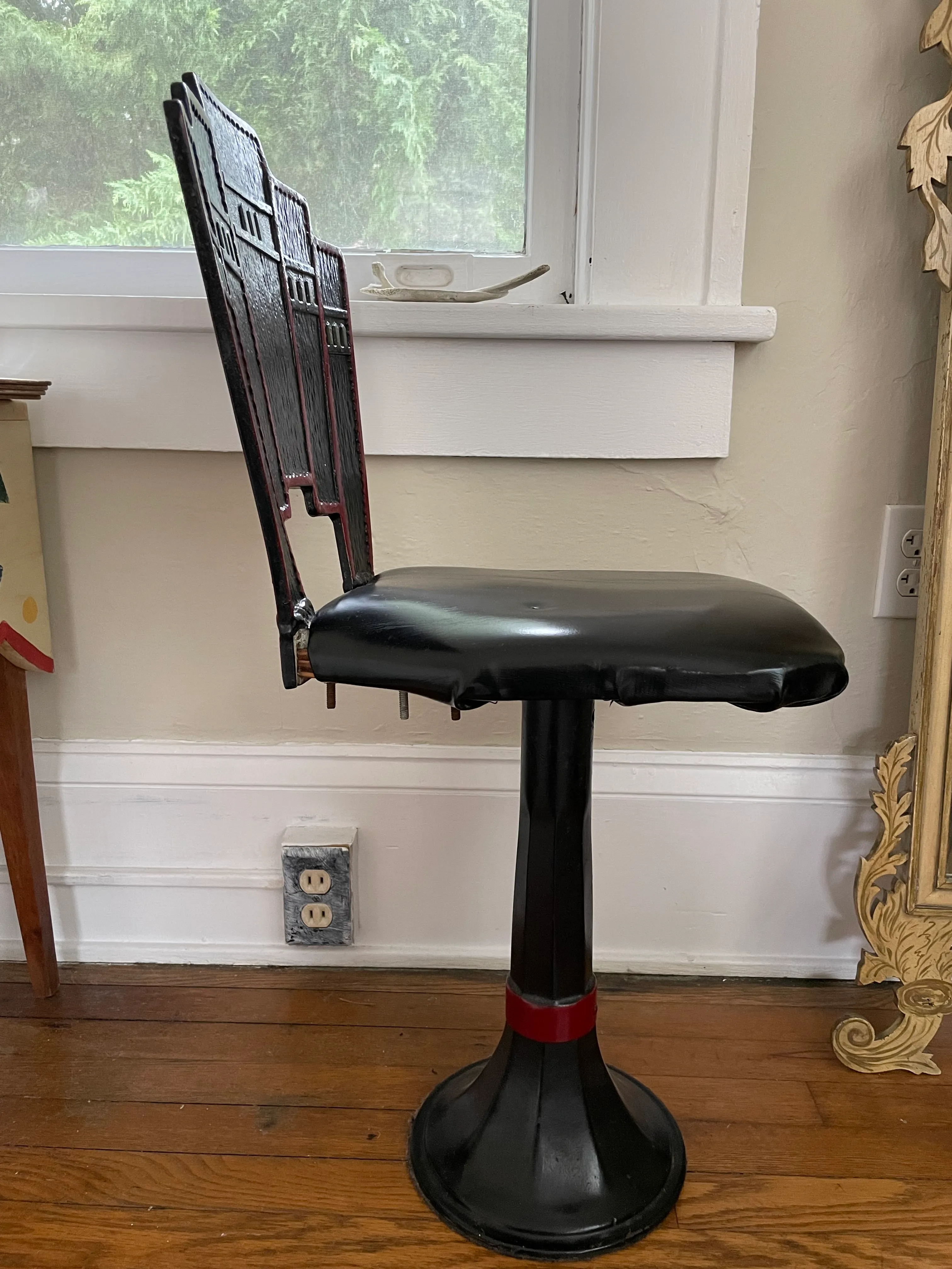 1930s Art Deco Soda Fountain Chair