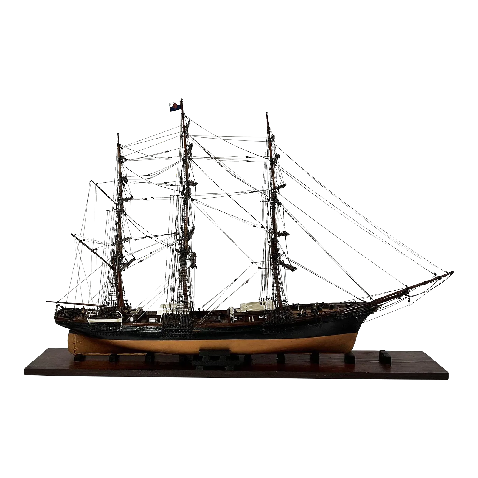 Antique Model of Clipper Ship Nightingale | Chairish