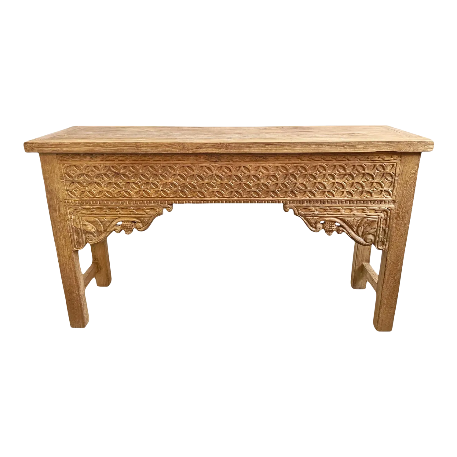 Teak Kawang Console Table | Chairish