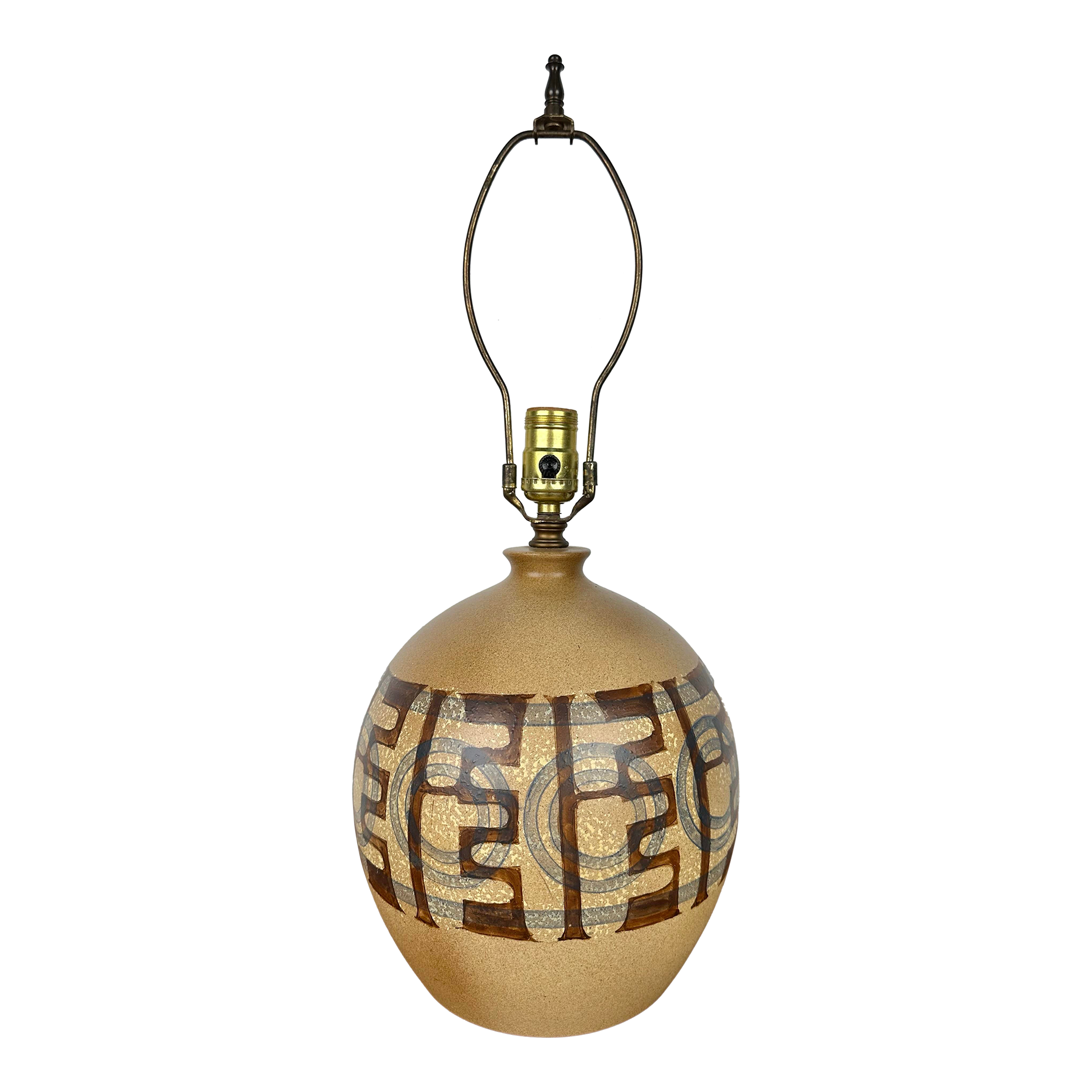 Late 20th Century Elspeth Cohen for Lapid Pottery Israel Stoneware ...