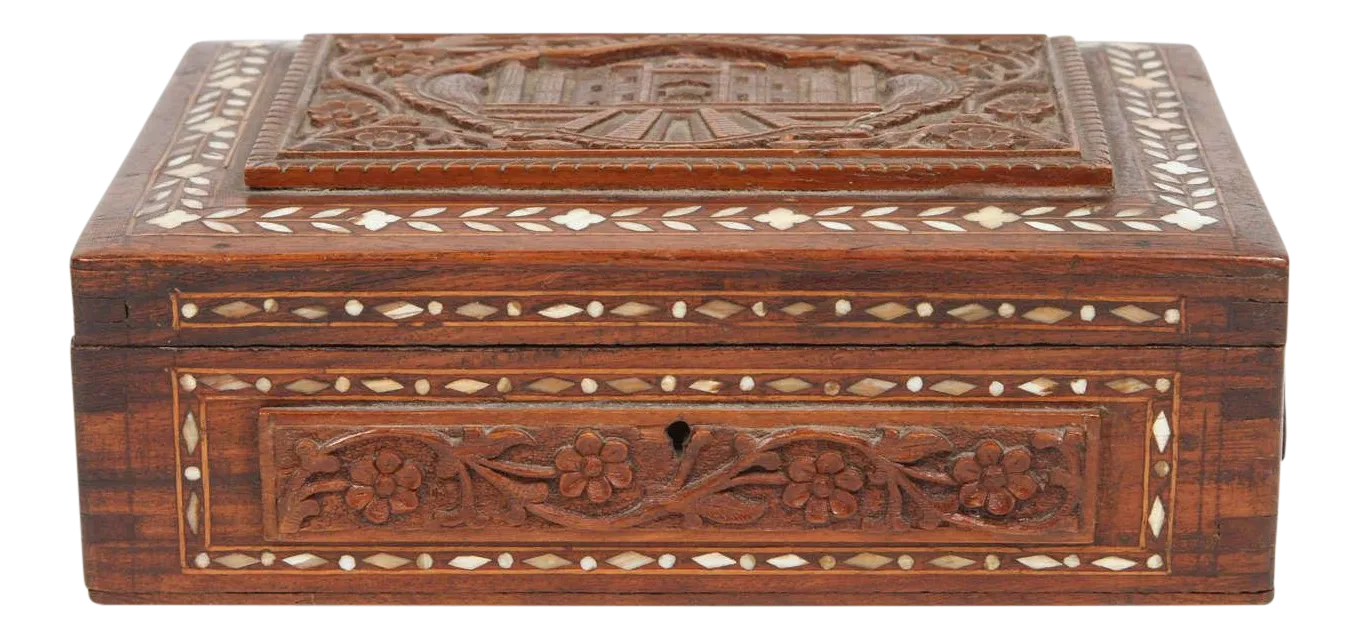 19th Century Anglo-Indian Box | Chairish