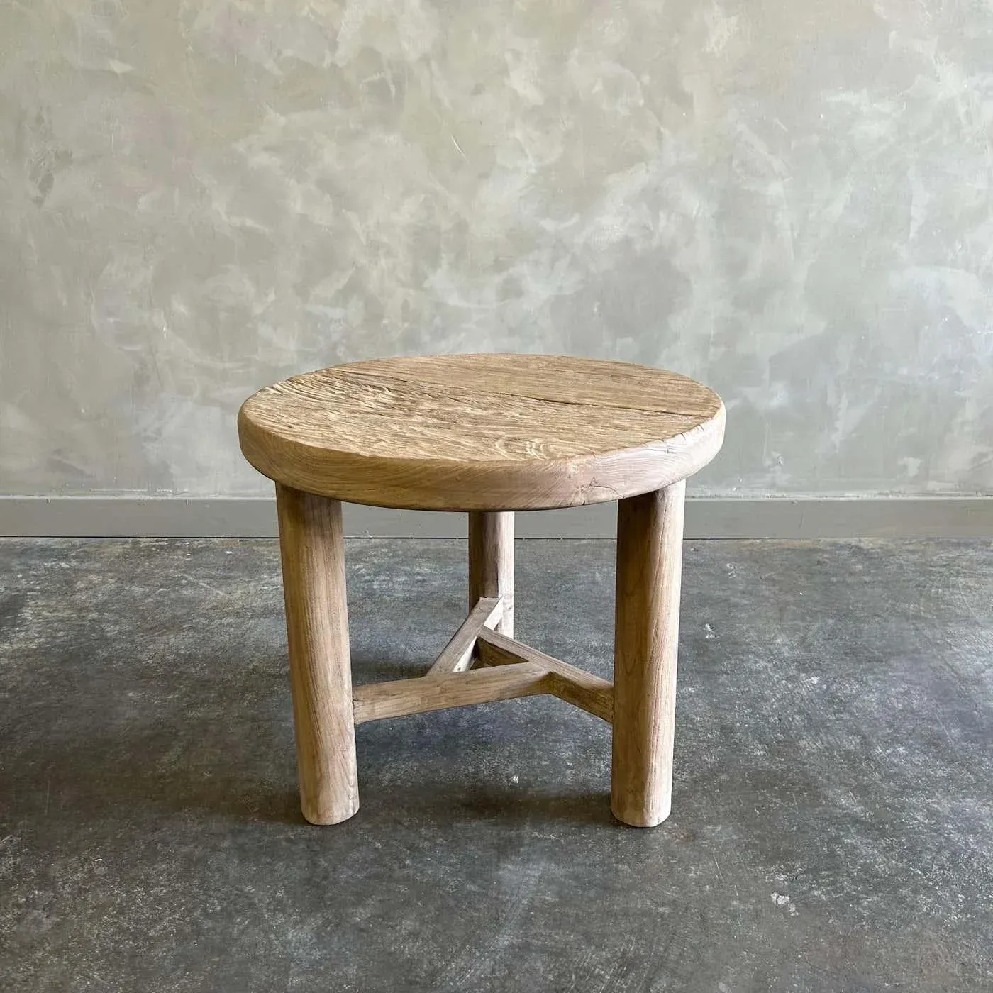 Reclaimed elm side table store