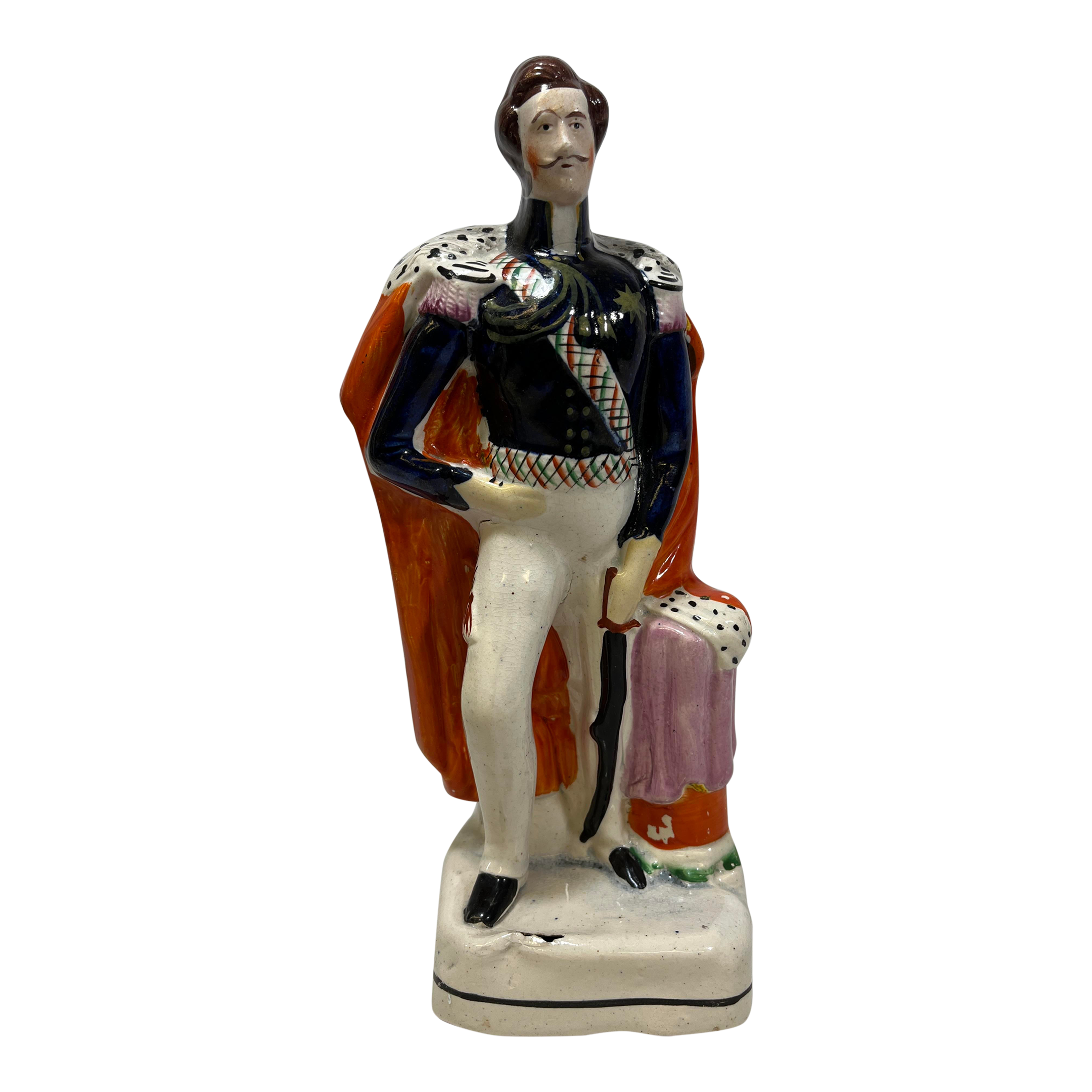Antique 19th Century Porcelain Staffordshire Figurine of Prince Albert ...