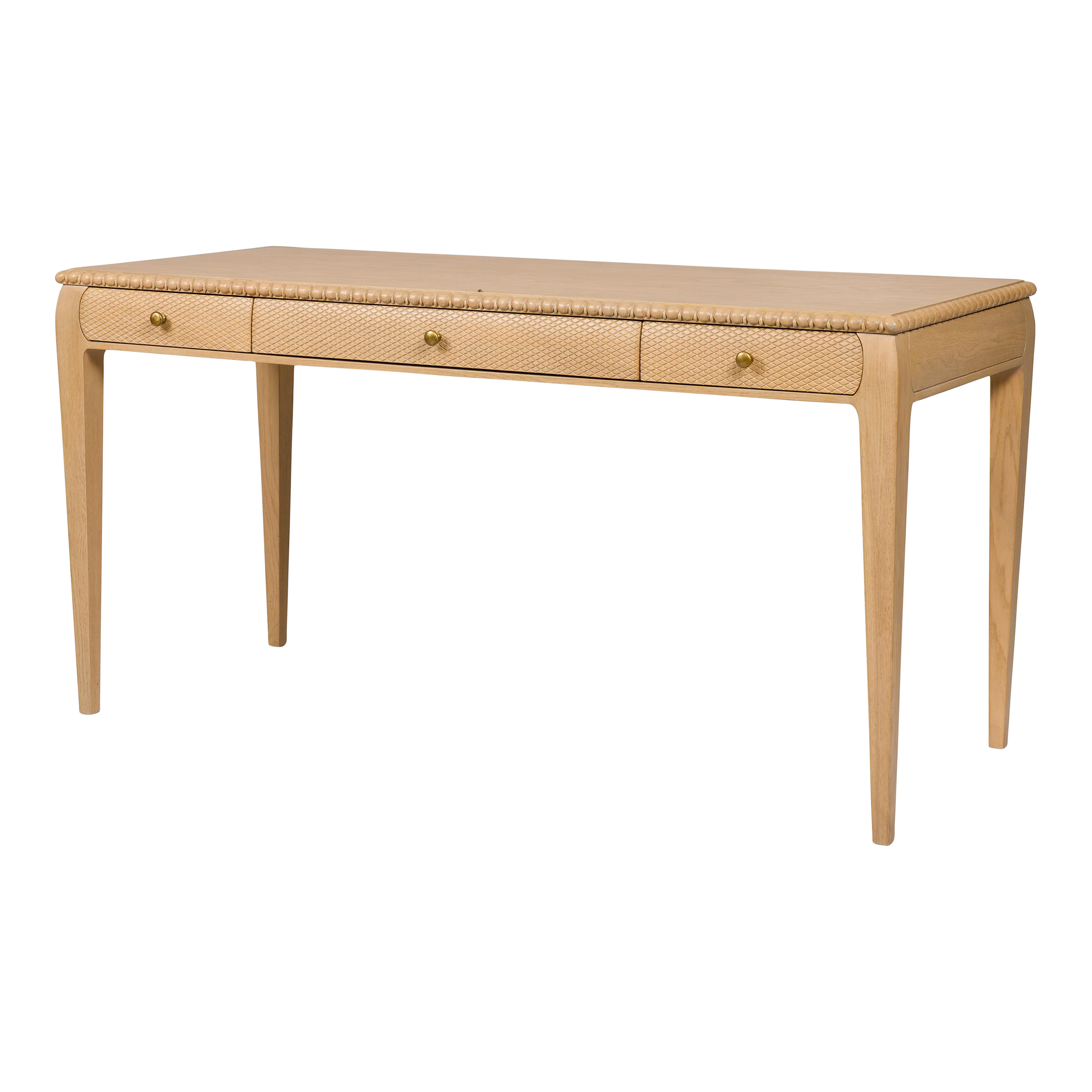 Bunny Williams Home Oak Sofia Desk | Chairish