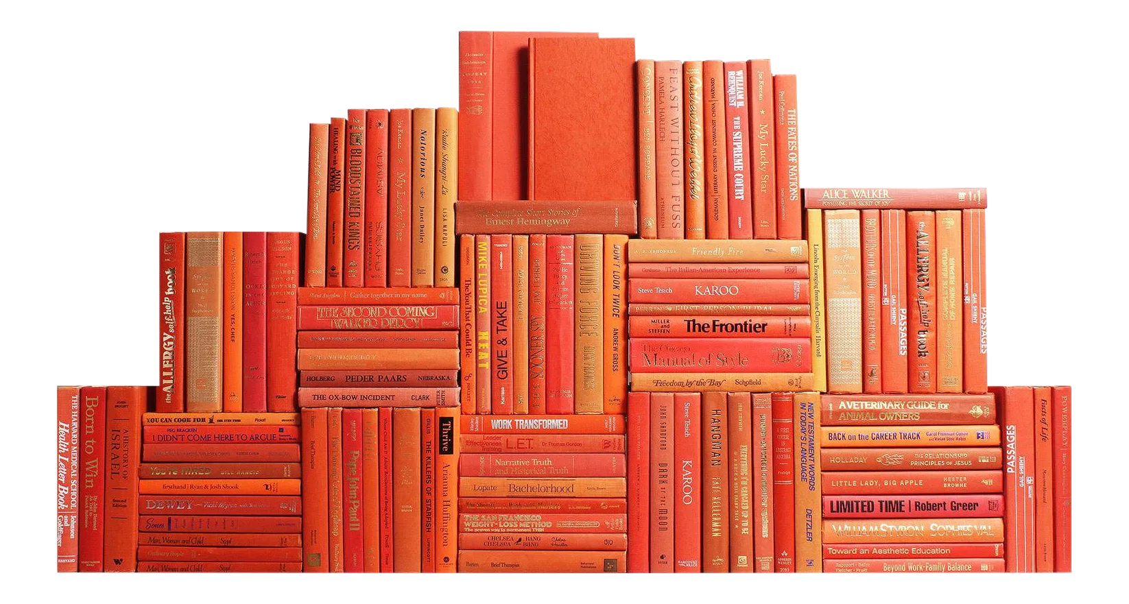 Modern Grove Book Wall, S/100 | Chairish