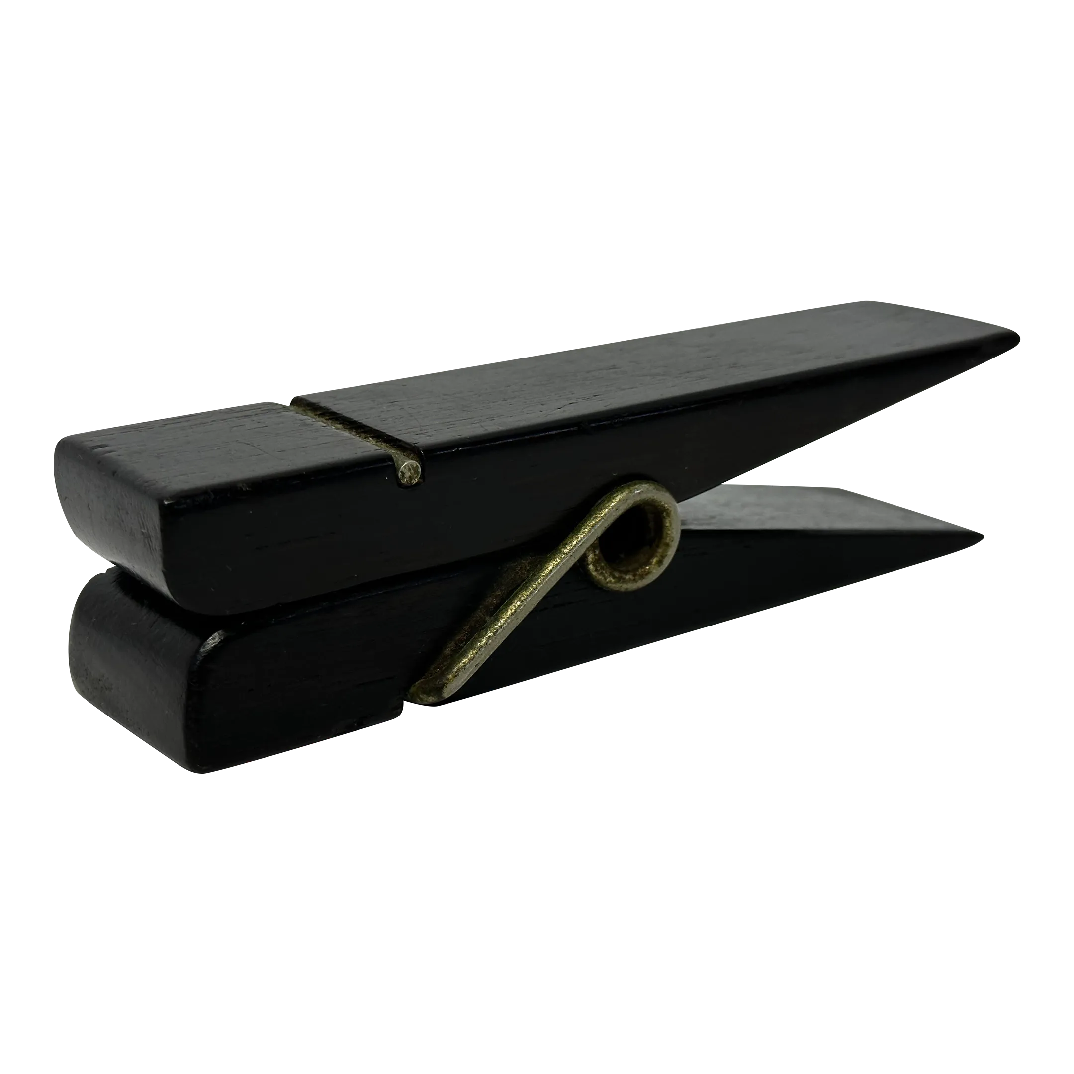 Brazilian Mid-Century Jacaranda Paperclip Paperweight Sculpture, 1960s ...