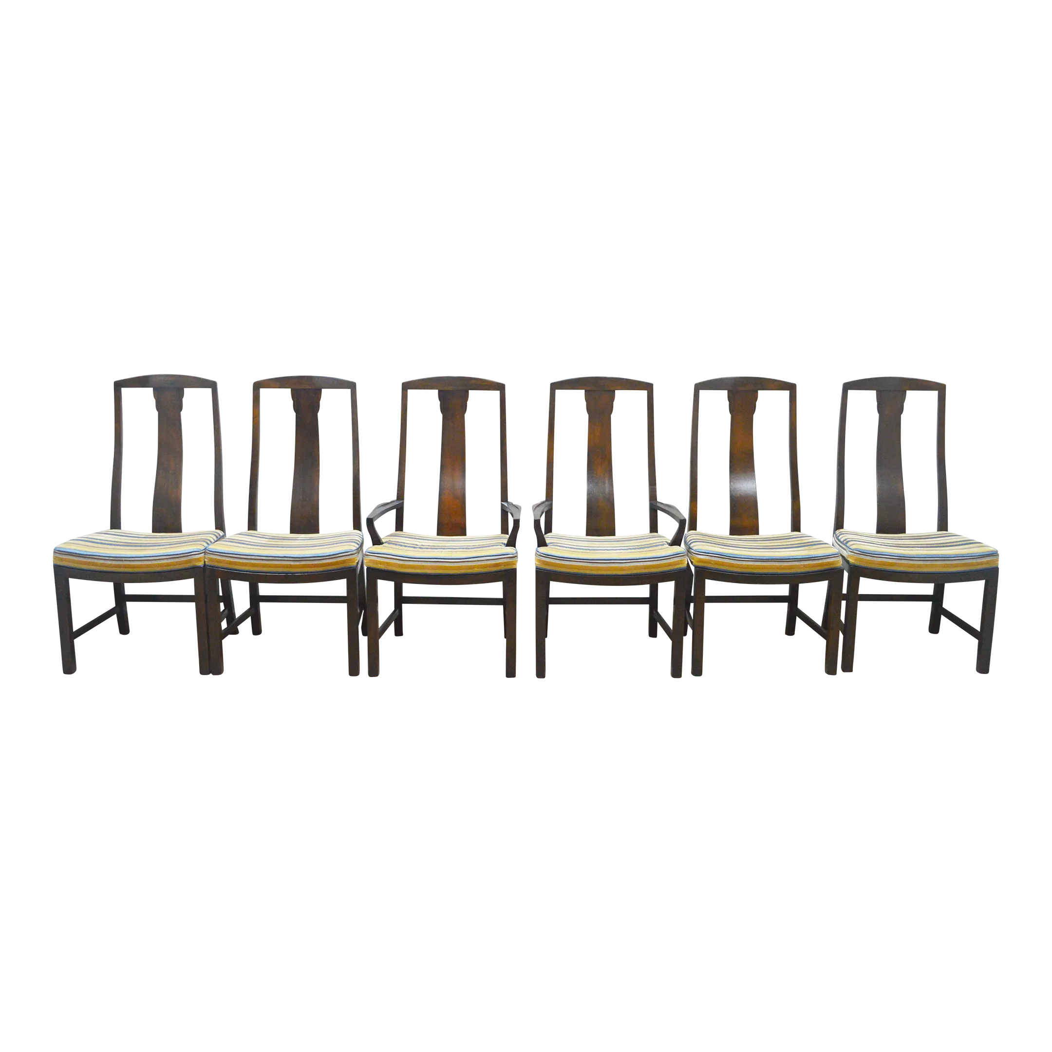 Baler Dining Chairs Set of 6 | Chairish