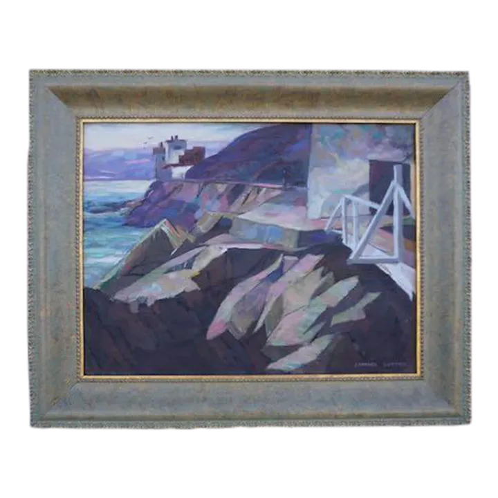 Walter Samuel Sutter - North Coast - Oil on Canvas 1920s | Chairish