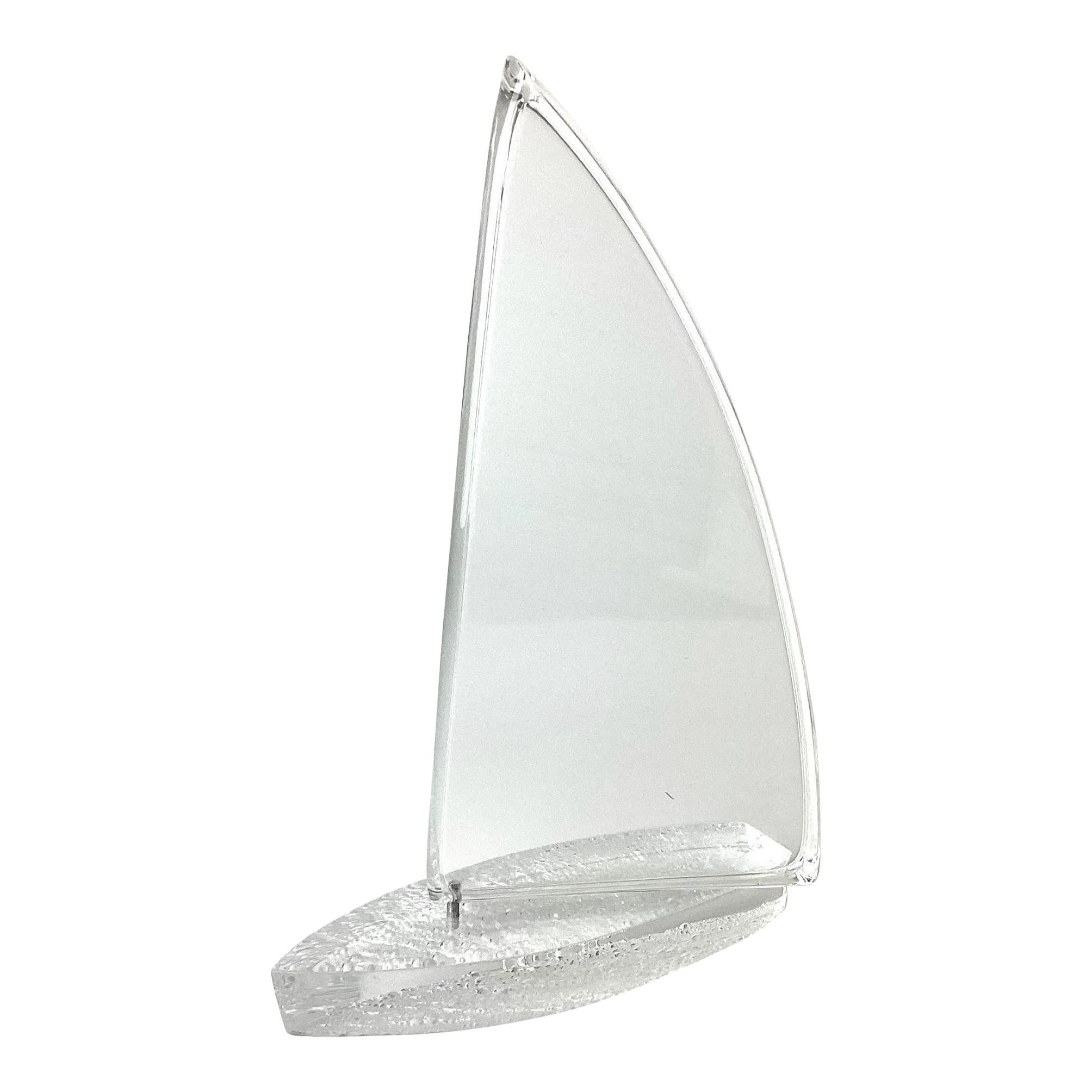 Vintage Lucite Sailboat Mid Century Modern Nautical Home Decor ...