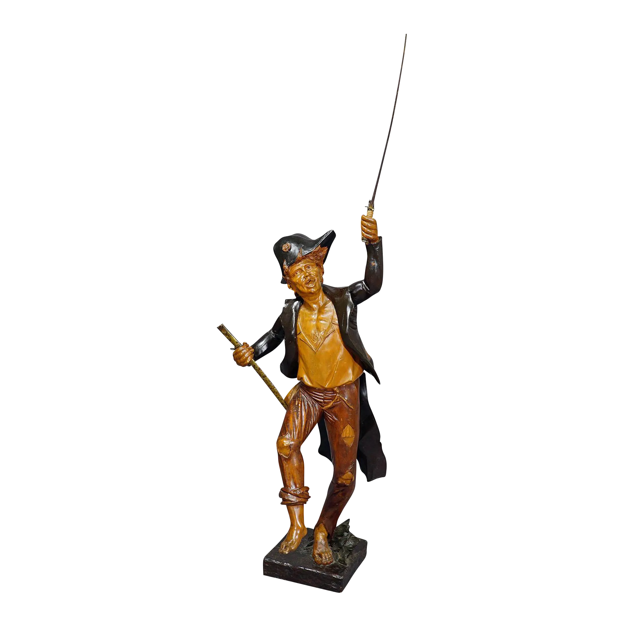 Large Antique Statue of a French Freedom Fighter Ca. 1920s | Chairish