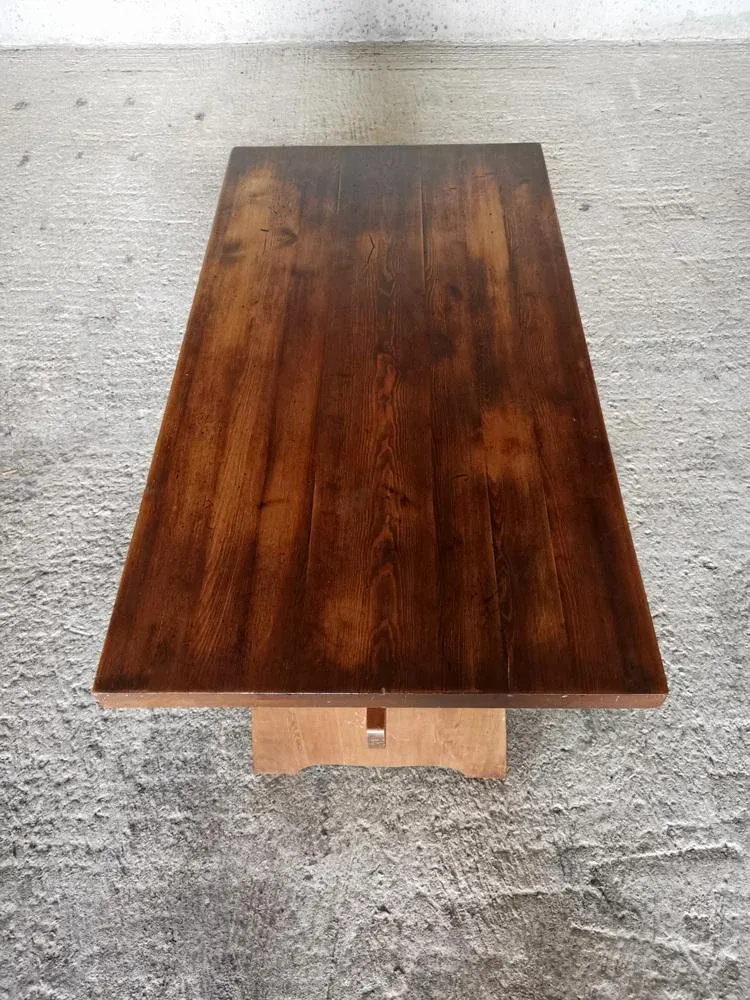 Swedish Fur Pine Dining Table by Goran Malmvall for Karl Andersson Soner Sweden 1950s Chairish