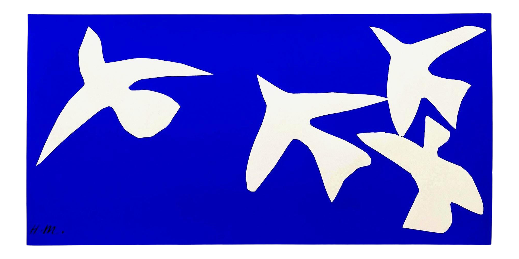 Henri Matisse Vintage 1997 Modernist Large Fine Art Silkscreen Print ...