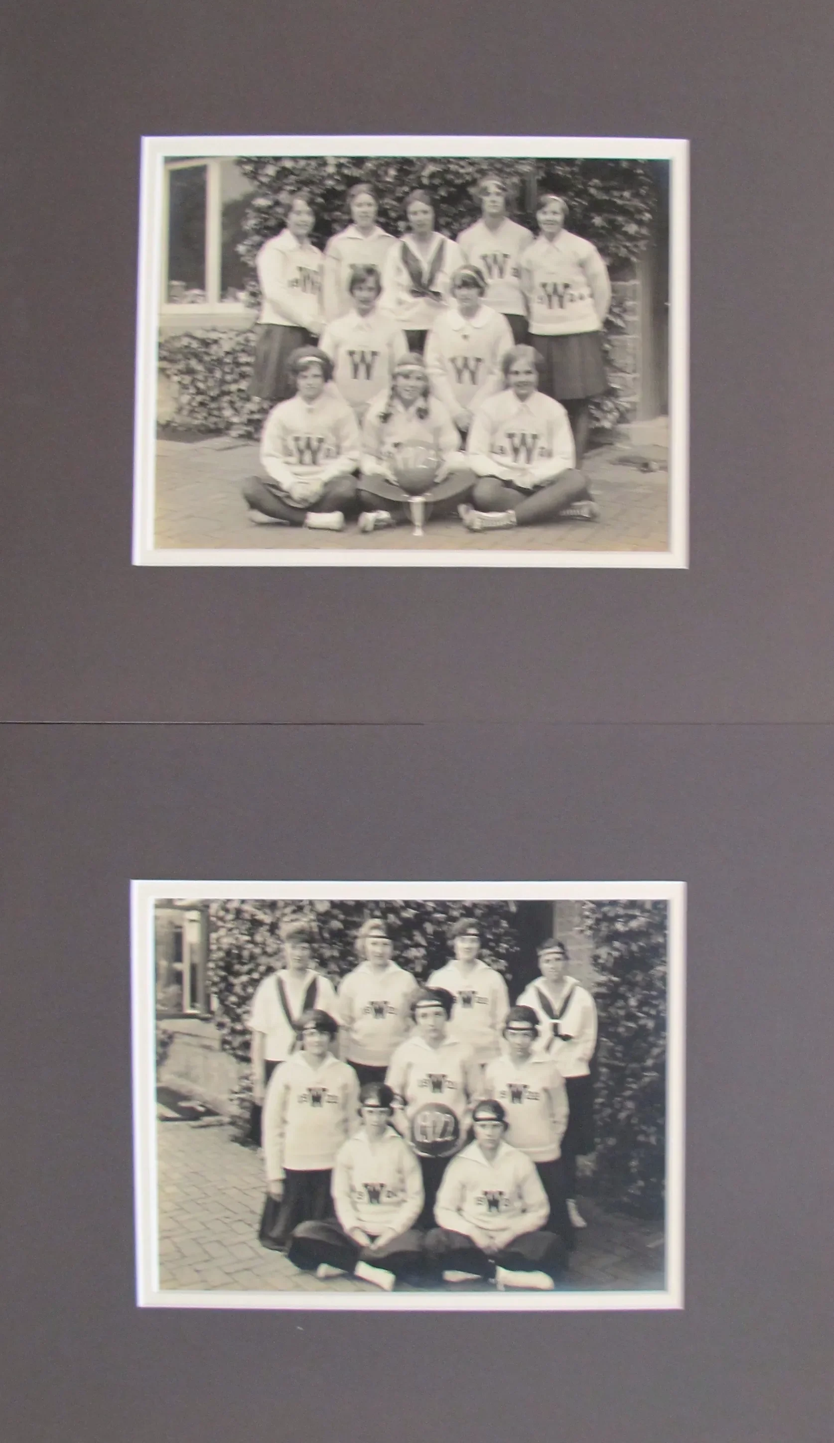 1920's Vintage Basketball Team Photographs - Pair | Chairish