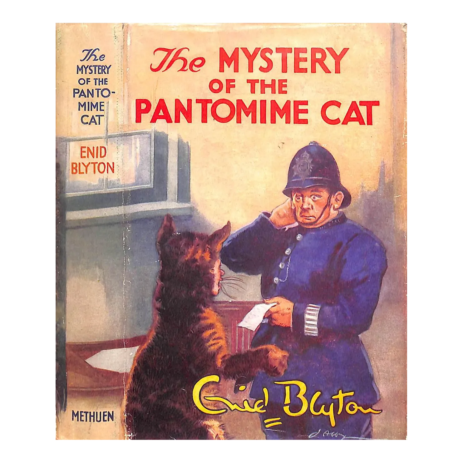 "The Mystery of the Pantomime Cat" 1956 Blyton, Enid | Chairish