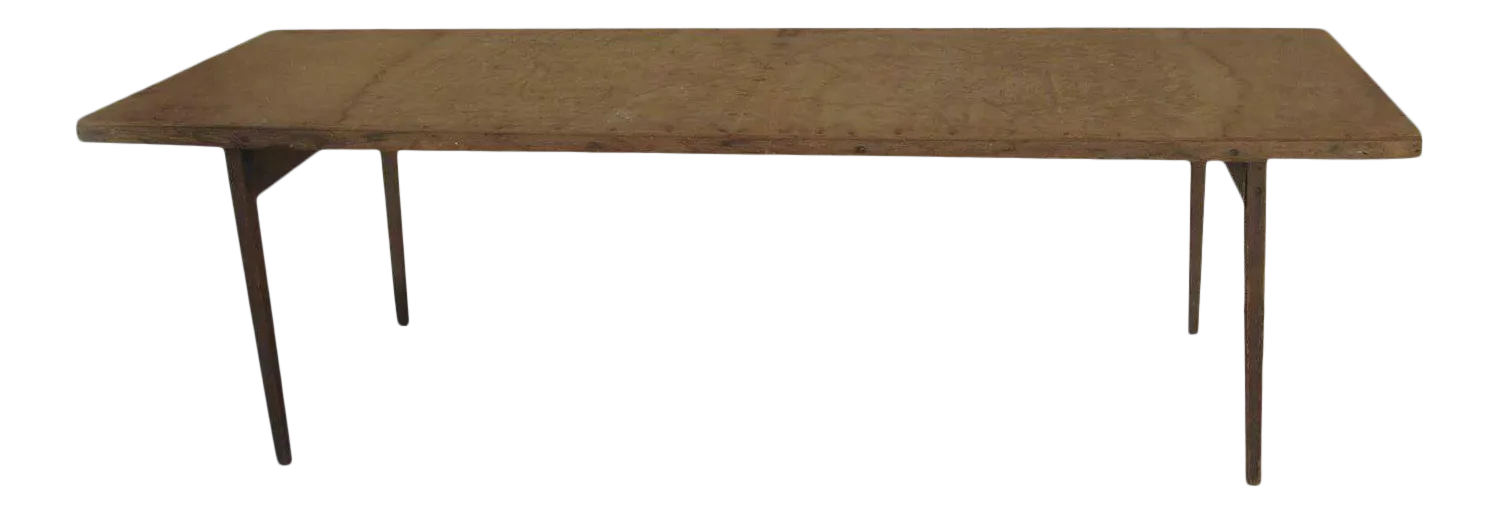 Vintage Large Folding Work Table Industrial | Chairish