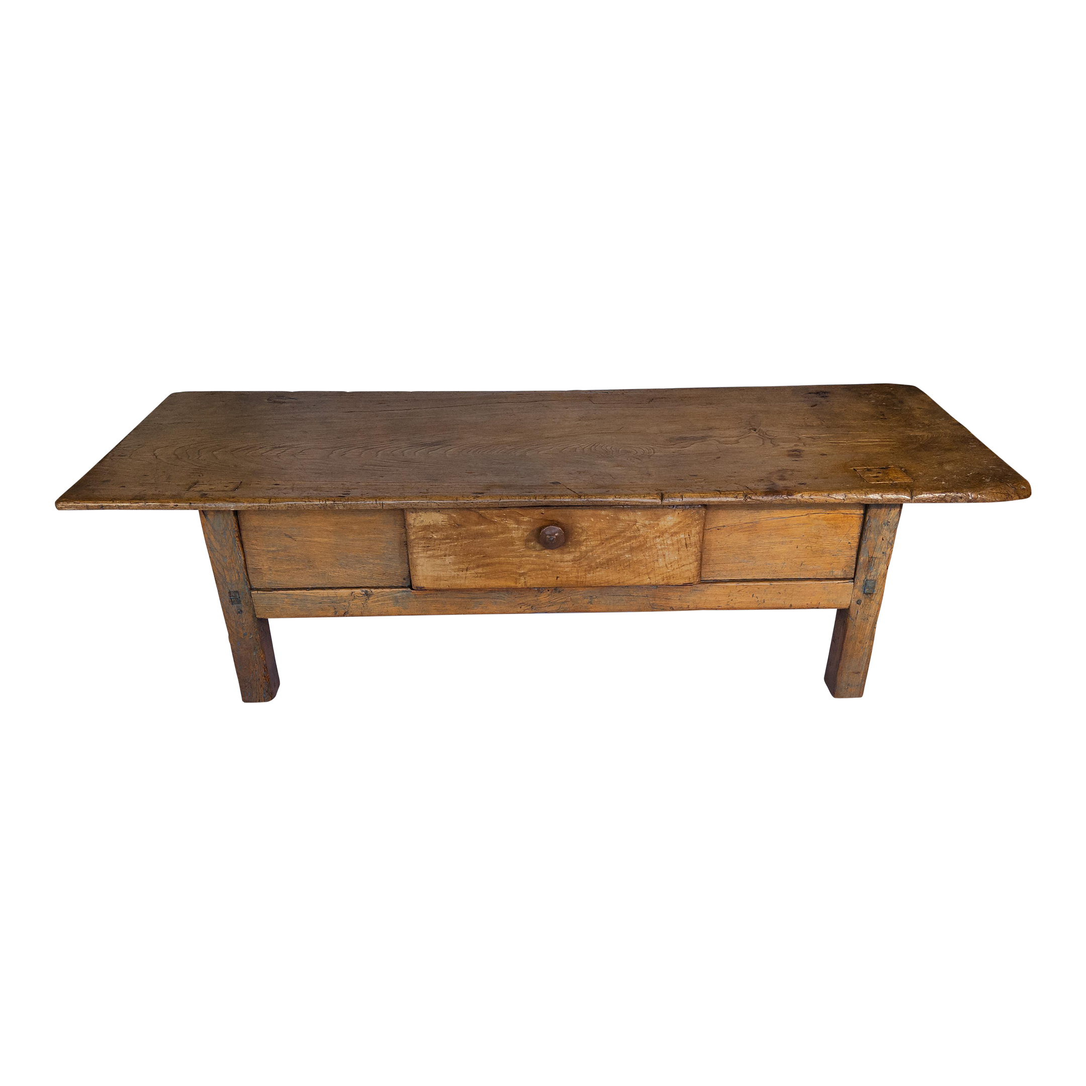 Antique Wooden Coffee Table | Chairish