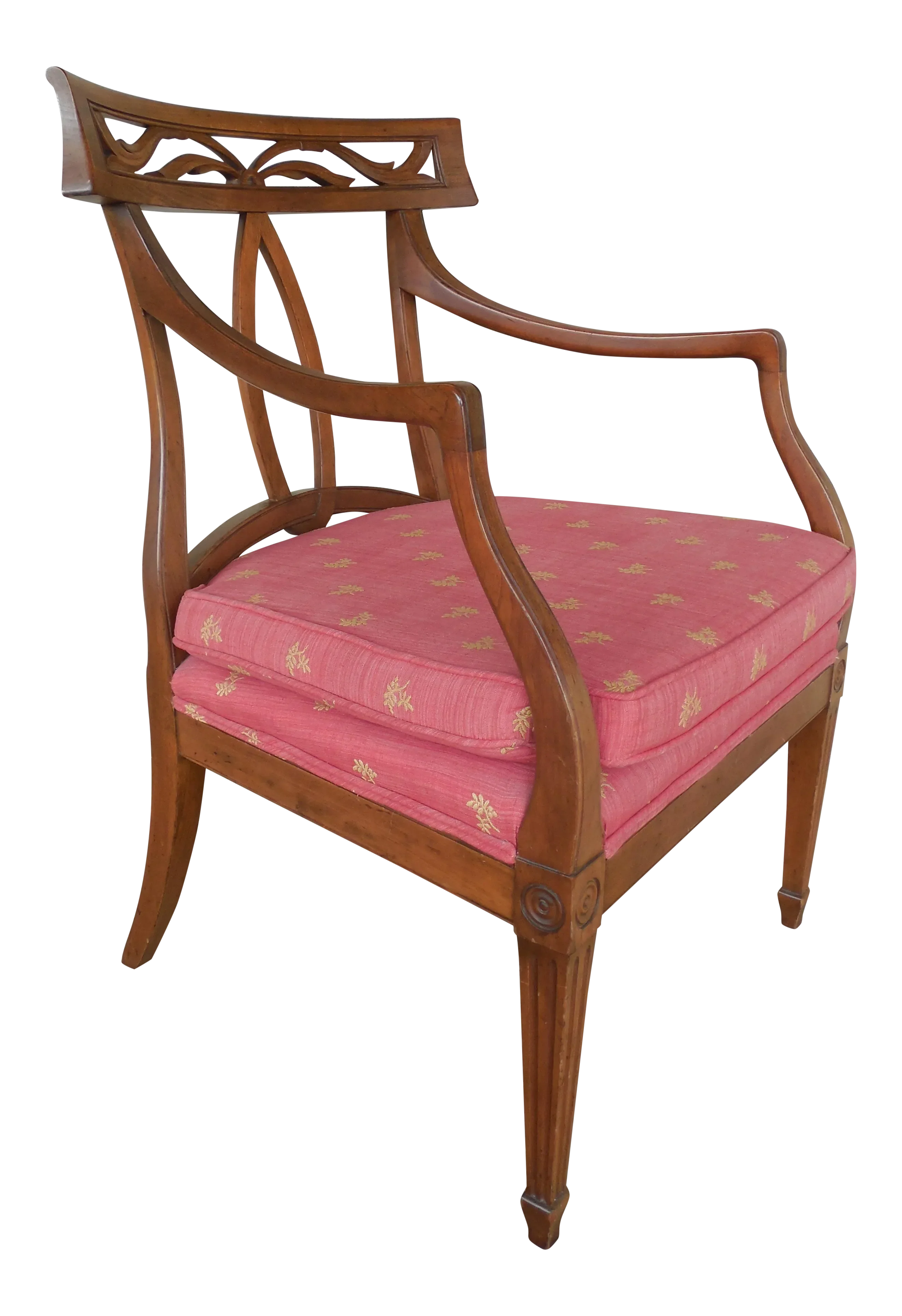 Traditional Antique Accent Chair | Chairish