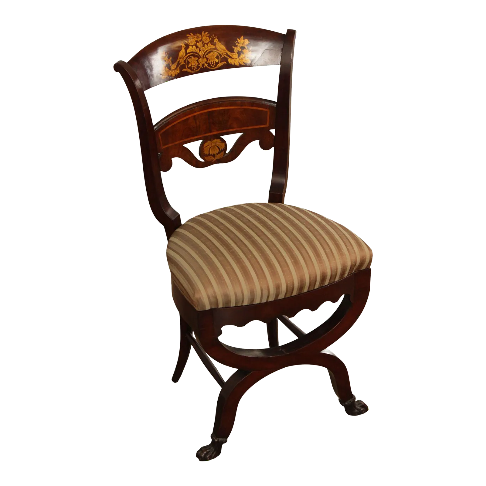 Early 19th Century American American Classical Period Mahogany Side ...