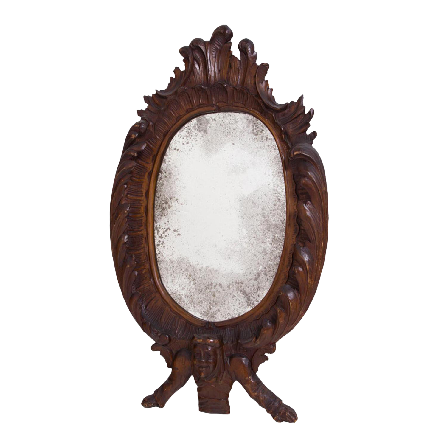 19th Century Welsh Witches Mirror | Chairish