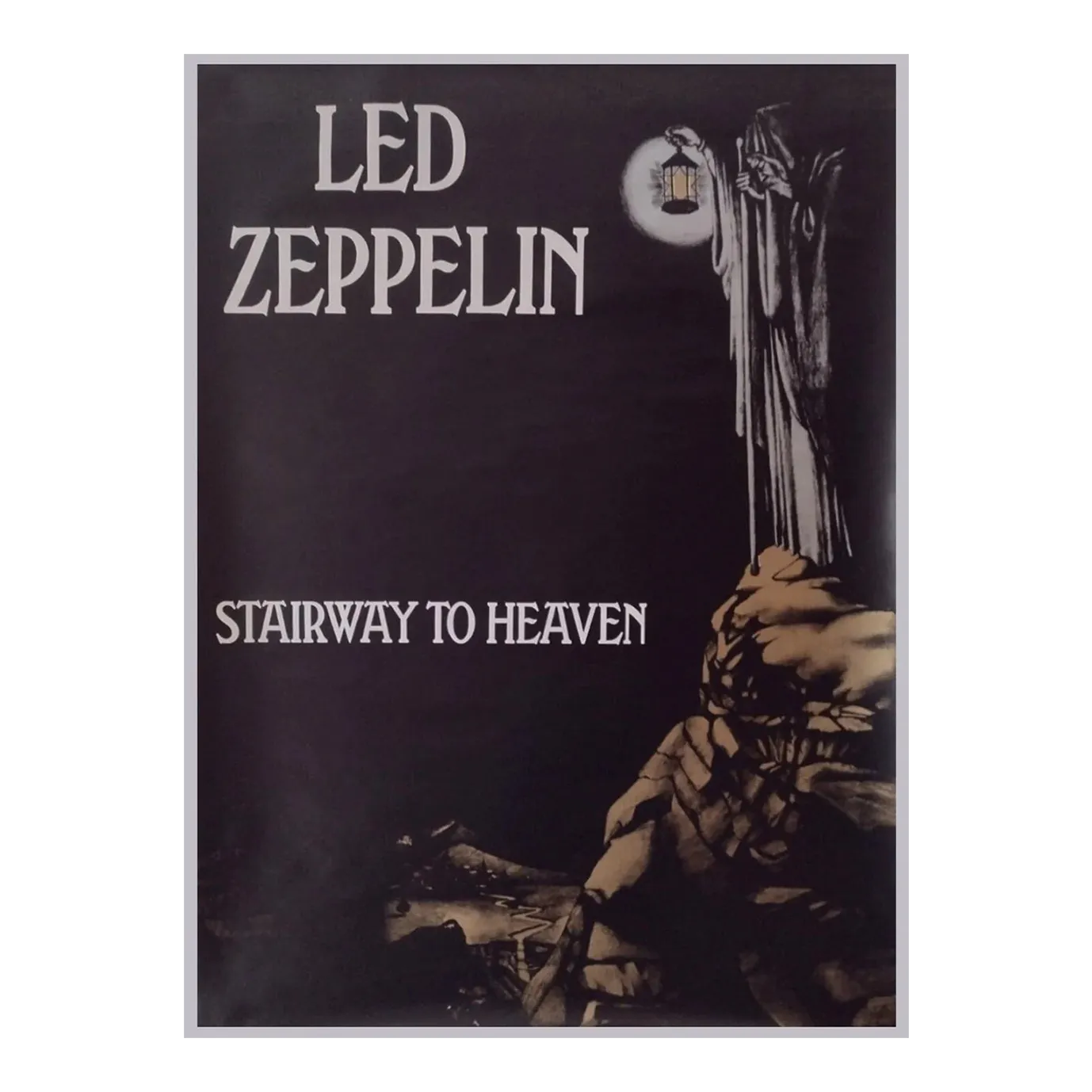 1971 Led Zeppelin Stairway to Heaven Poster | Chairish