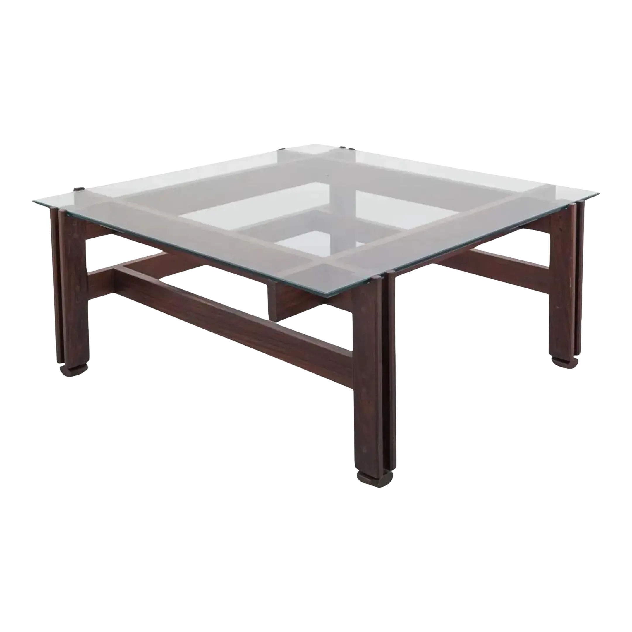 1960s Mid-Century Modern Square 751 Coffee Table by Ico Parisi Per ...
