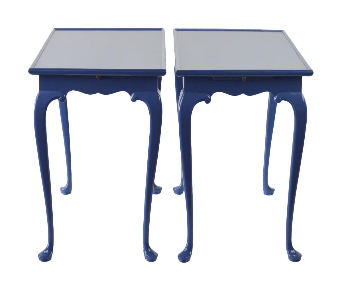Traditional Tables in a Modern Blue | Chairish
