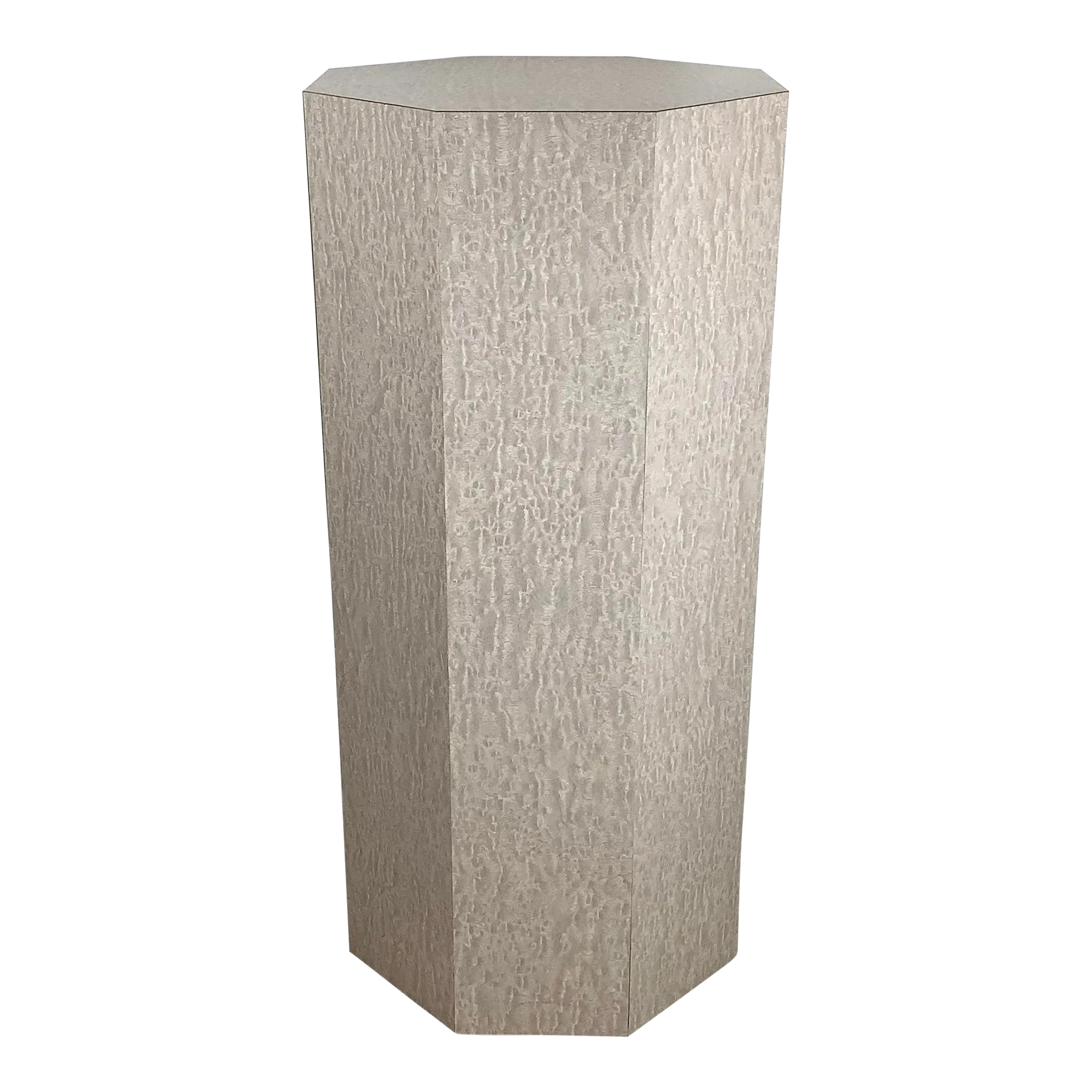 Tall Vintage Modern Display Pedestal | Chairish