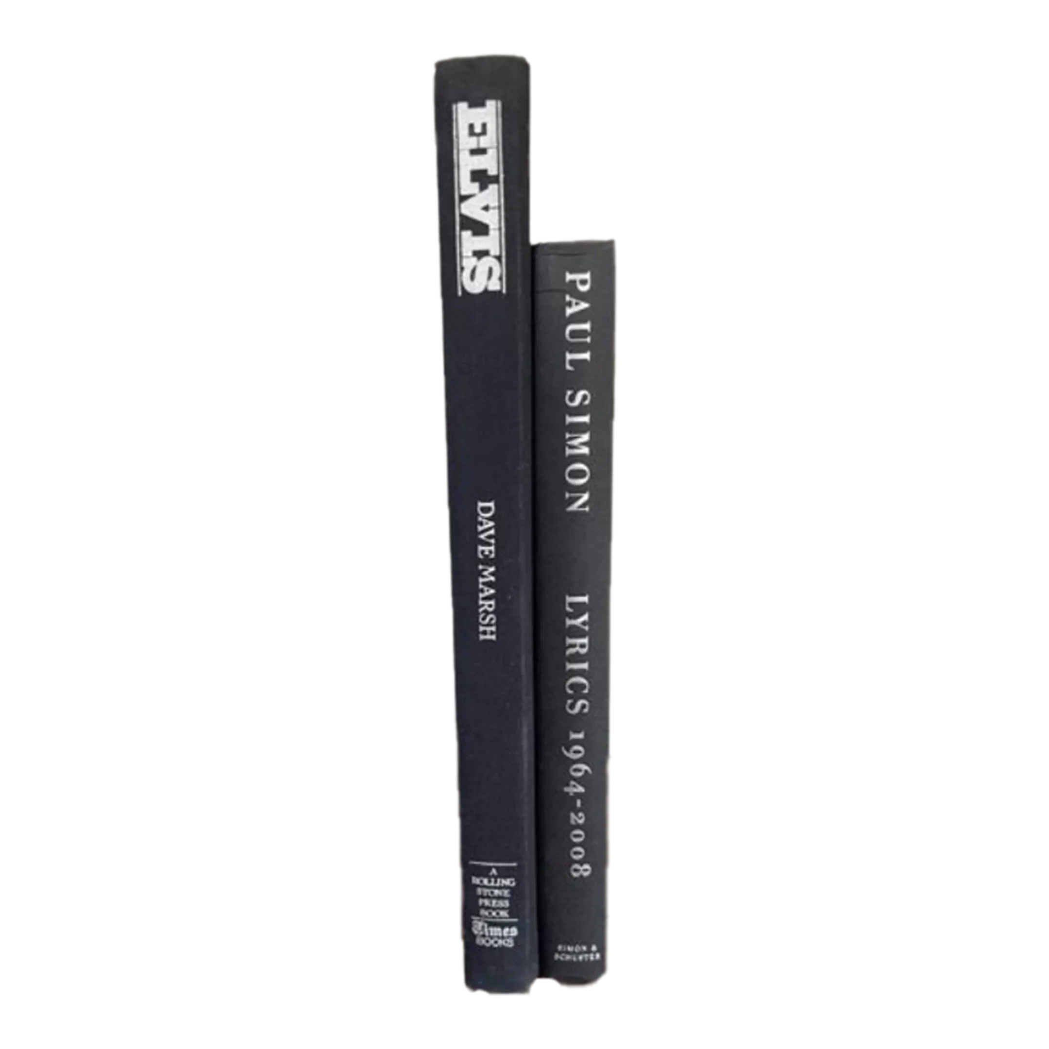 Elvis Presley & Paul Simon Hardcover Books, Late 20th Century Music ...