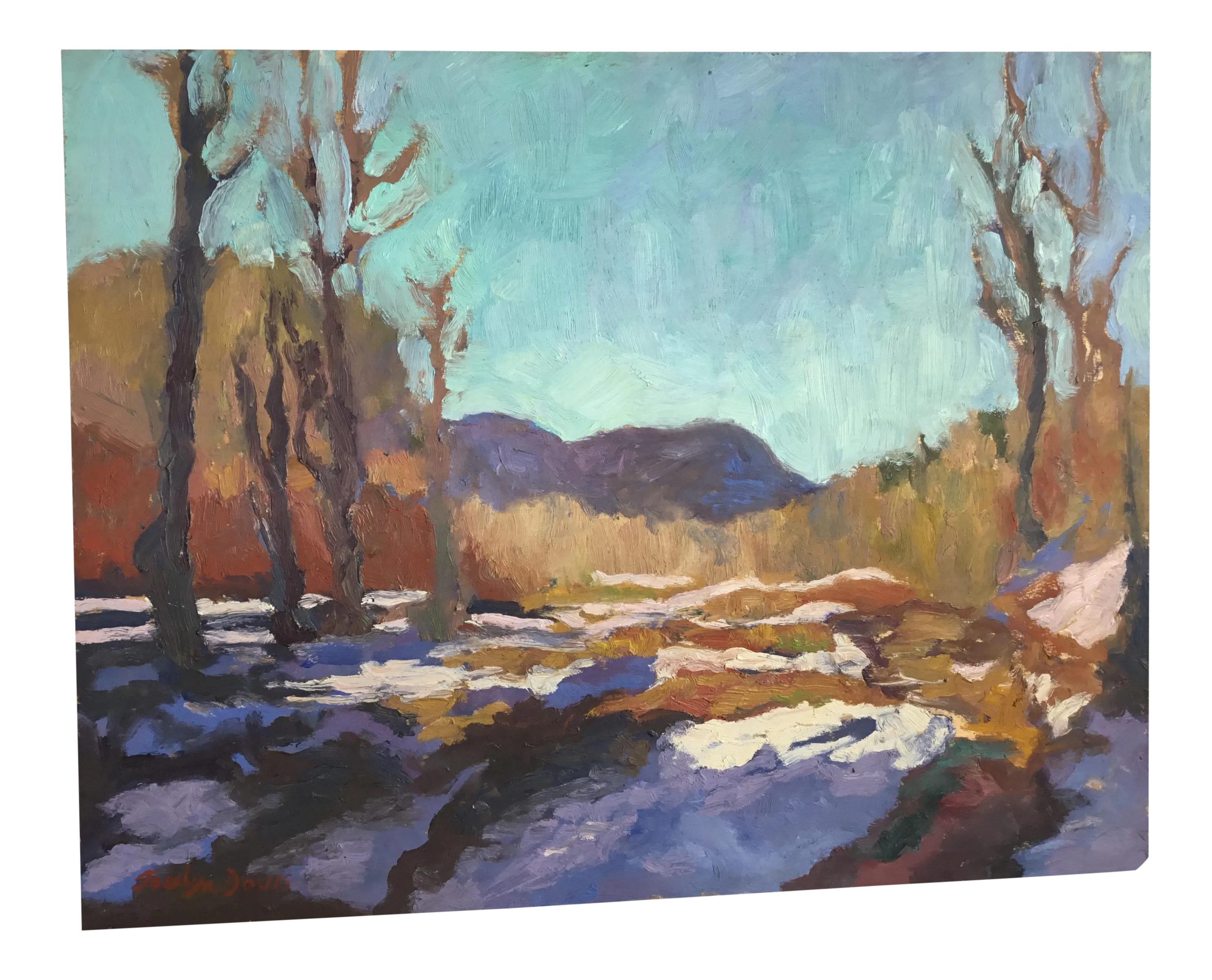 Jocelyn Davis Plein Air Painting | Chairish