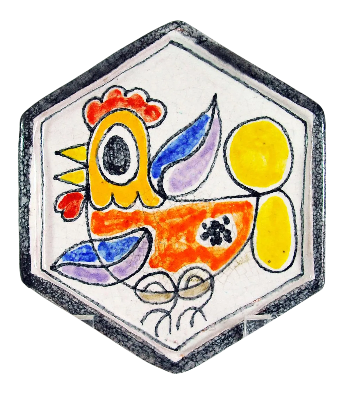 Desimone Older Hexagon Chicken Tile | Chairish