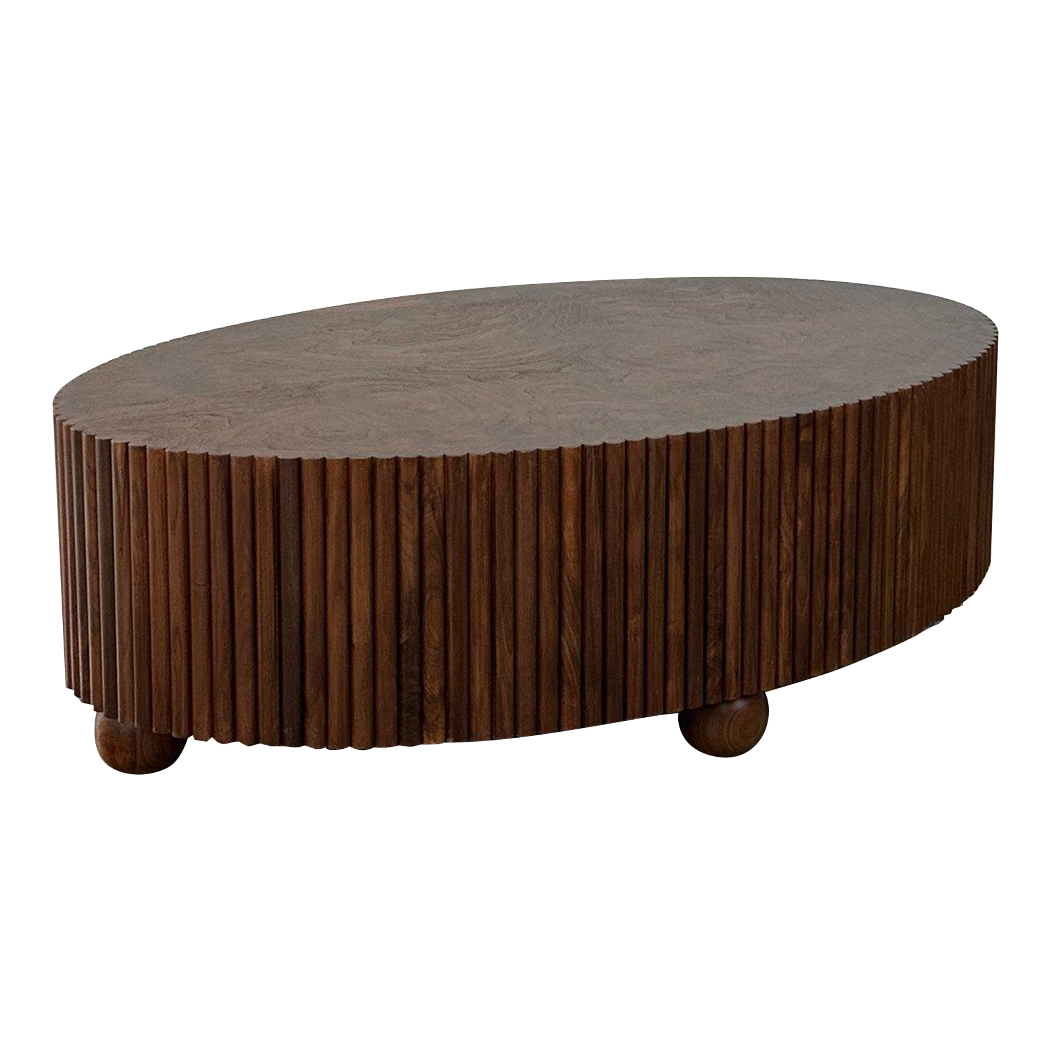 Walnut Burl Coffee Table - One of One | Chairish
