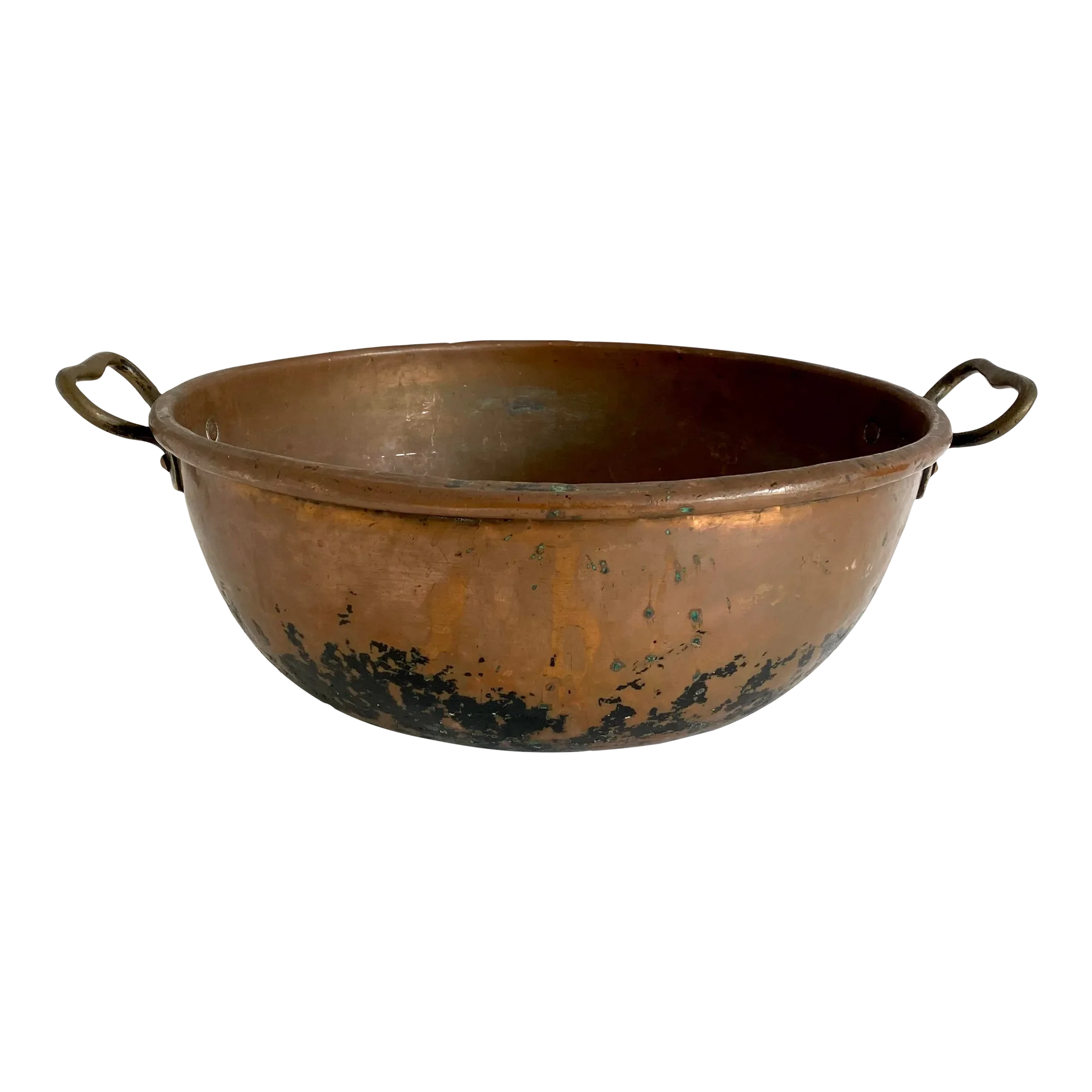 Antique Belgian Chocolate Copper Pot | Chairish