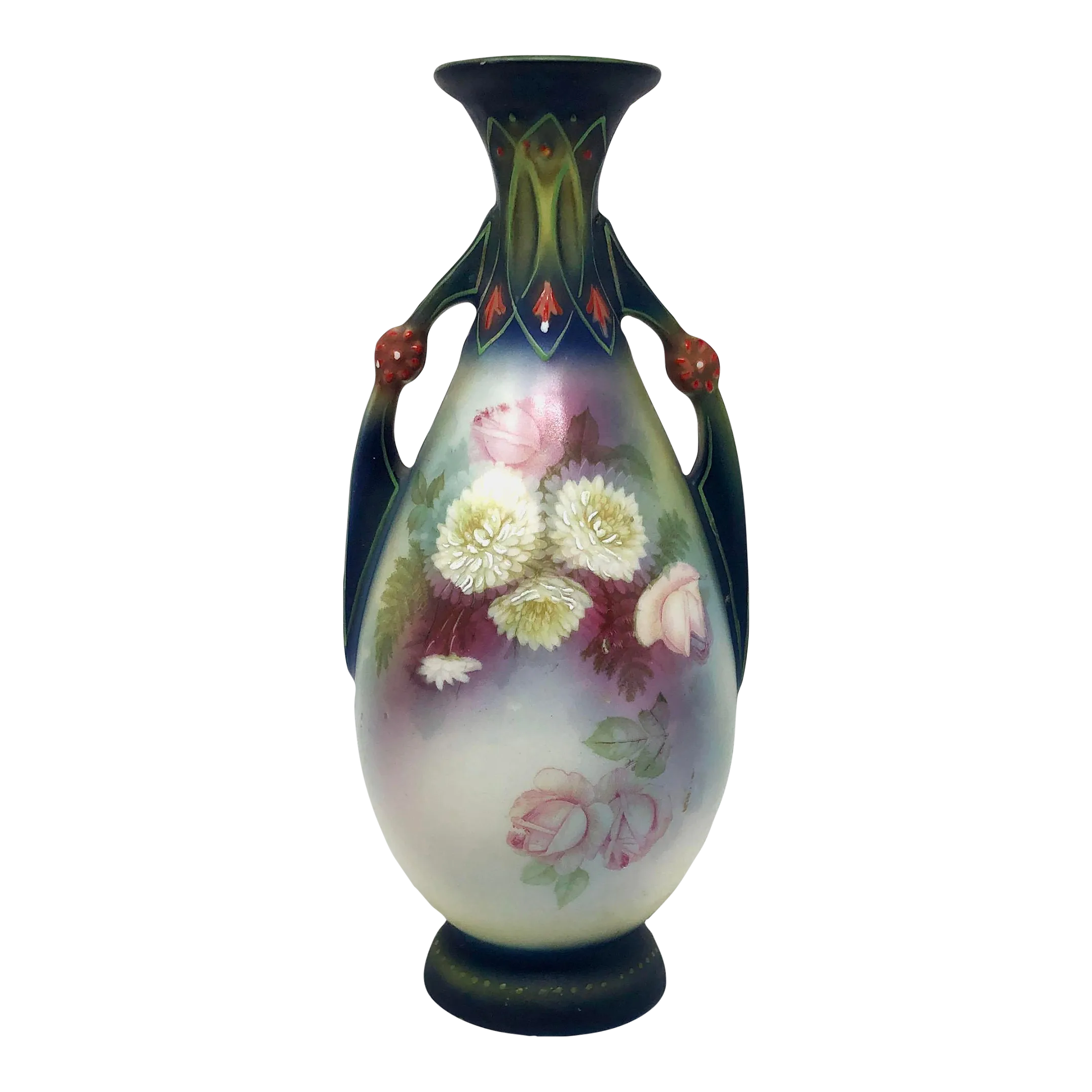 Early 20th Century Robert Hanke Royal Wettina Austria Vase | Chairish