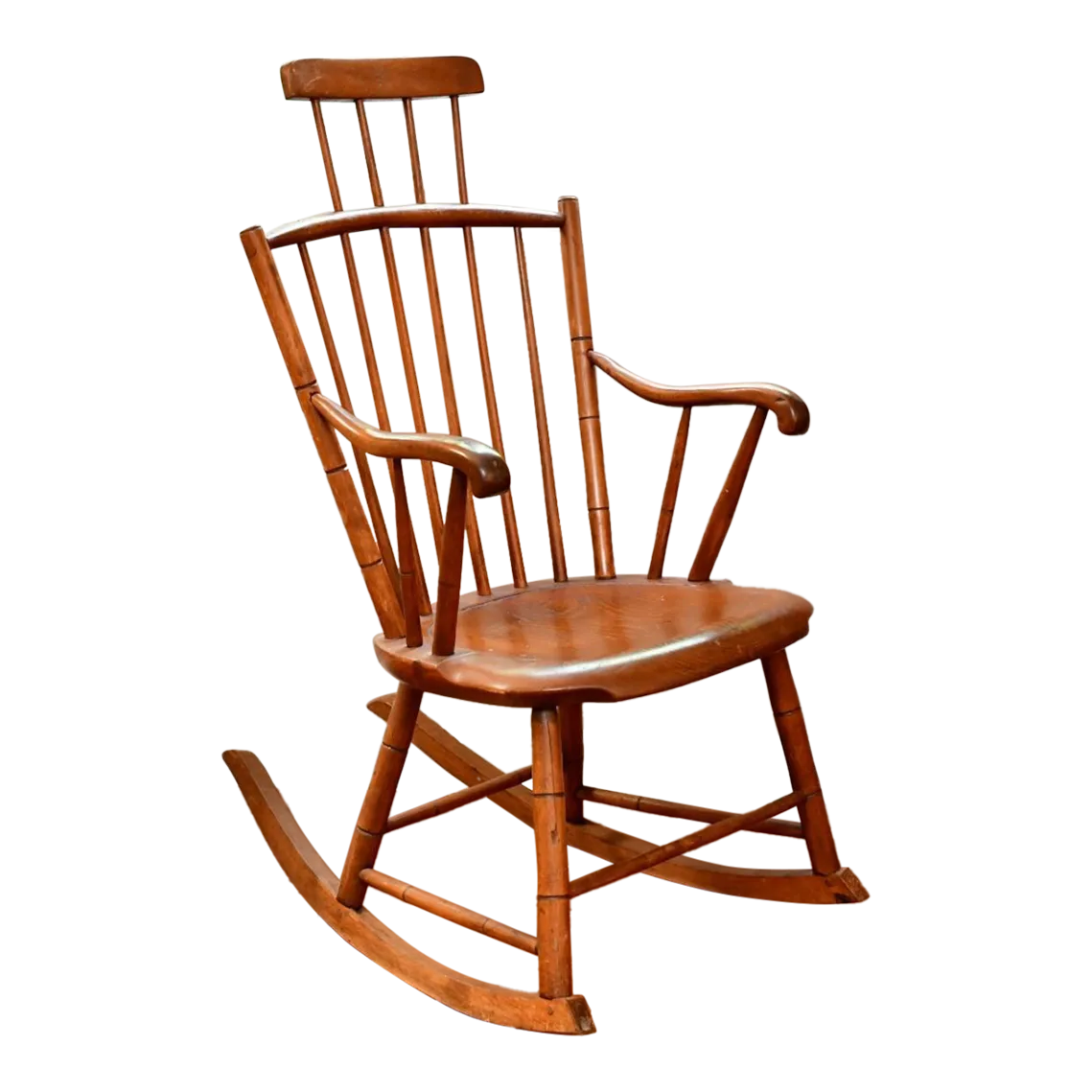 1920s Antique Rocking Chair | Chairish