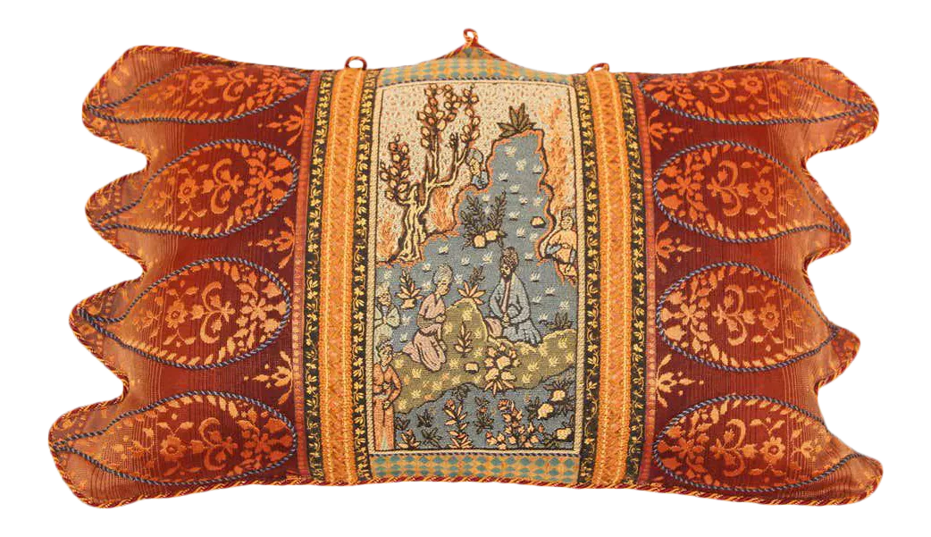 Middle Eastern Decorative Throw Pillow | Chairish
