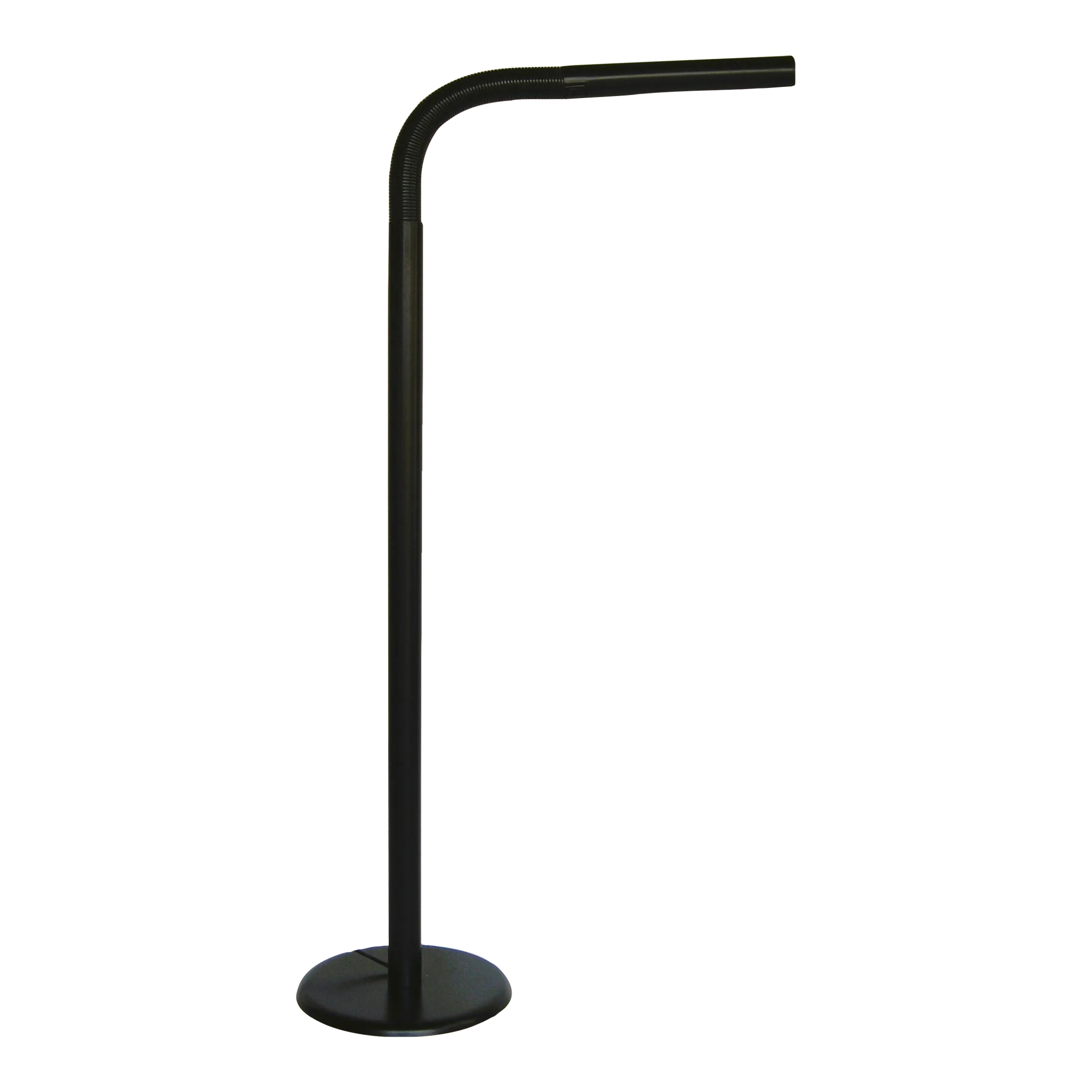 Black Bendy Tube Floor Lamp From Lyfa Denmark, Late 1970s | Chairish