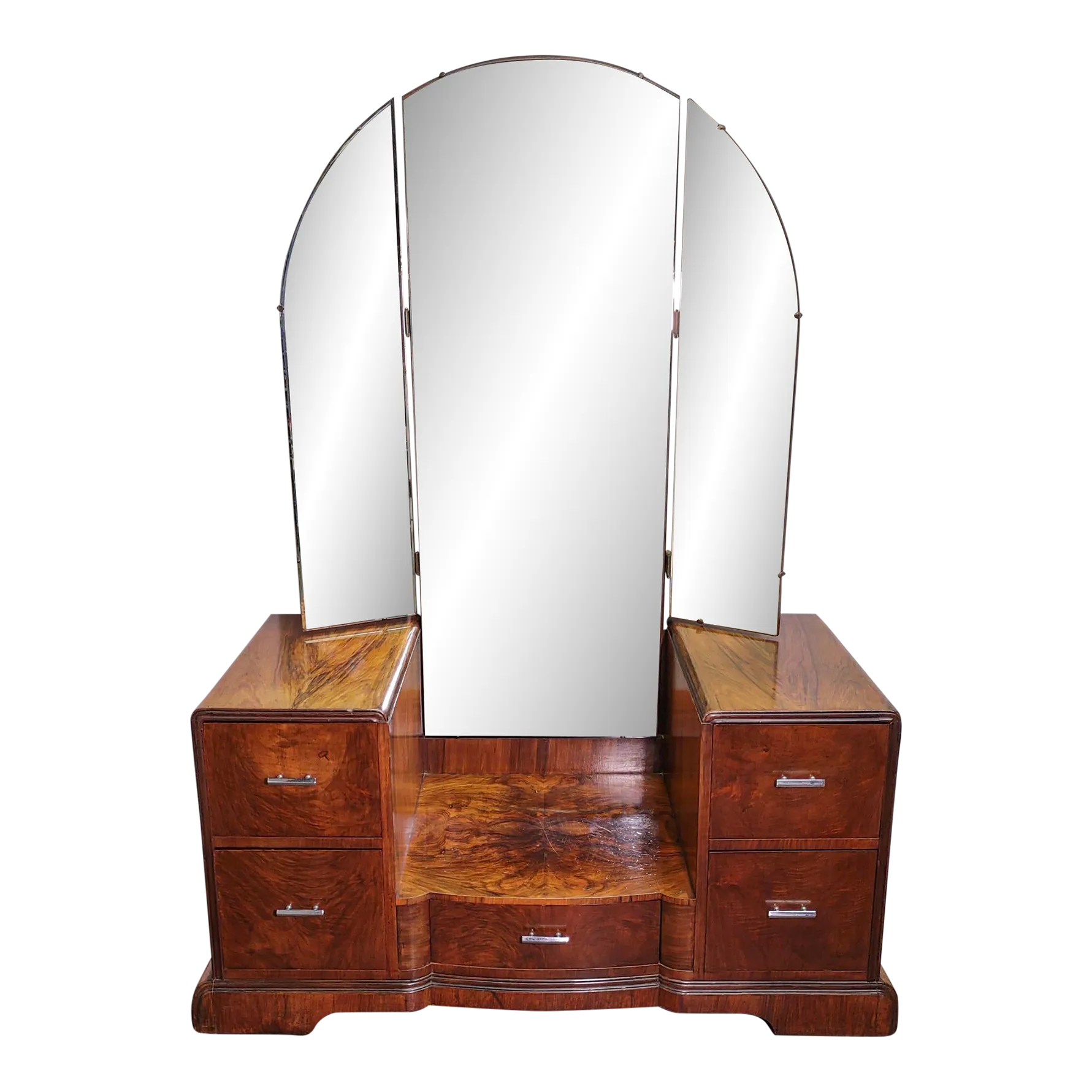 1940's vanity dresser with mirror store