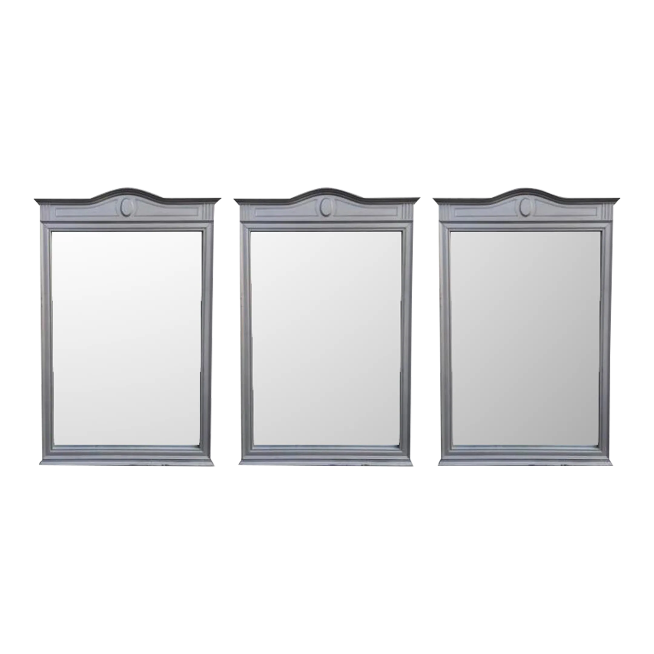 Set of 1980s Triptych Mirrors | Chairish