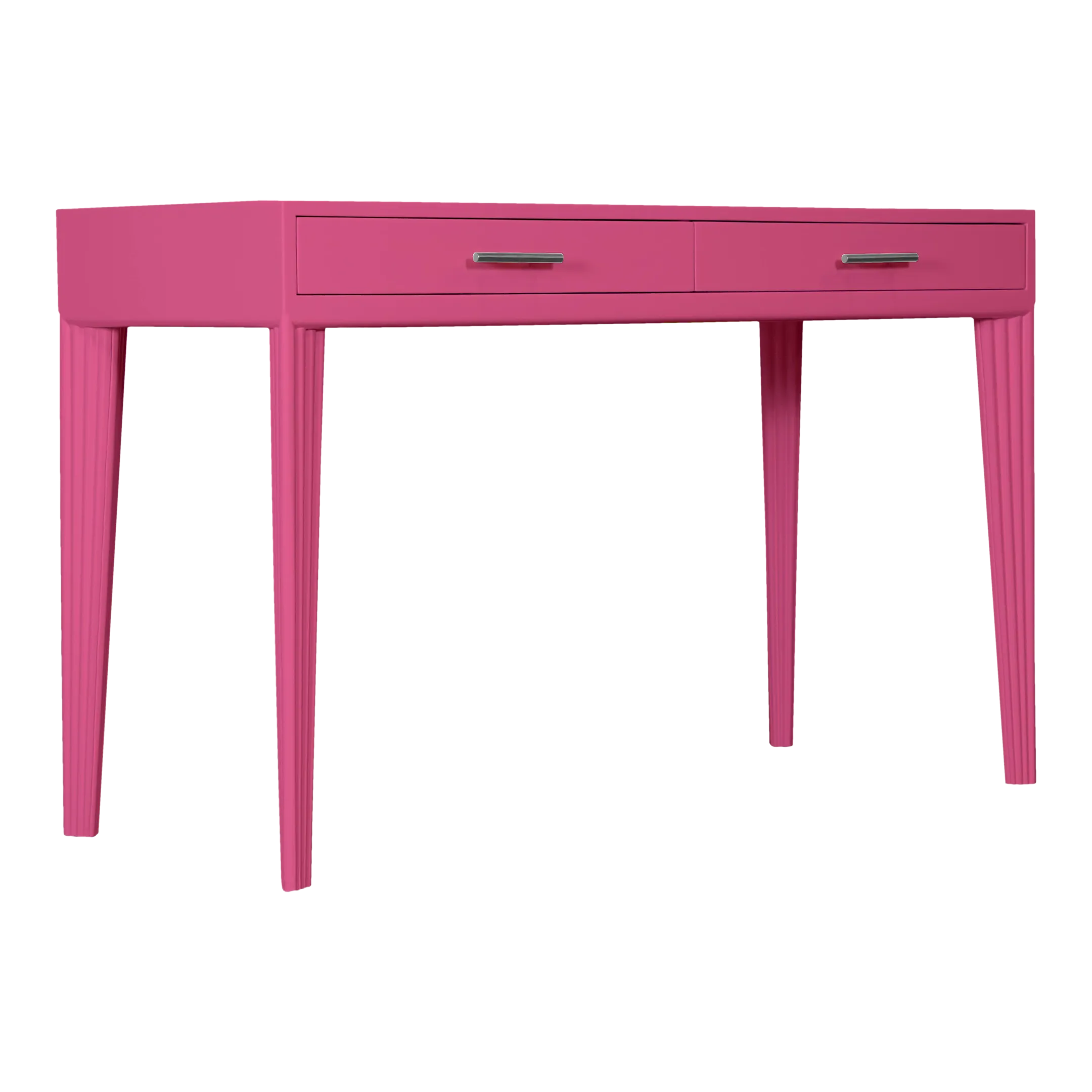 Barcelona Desk - Bright Pink | Chairish