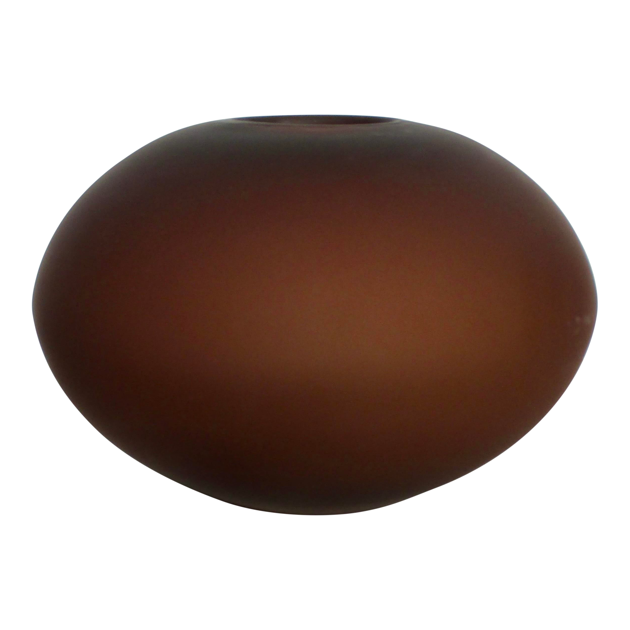 Vintage Calvin Klein Art Glass Globe Circa 90s' | Chairish