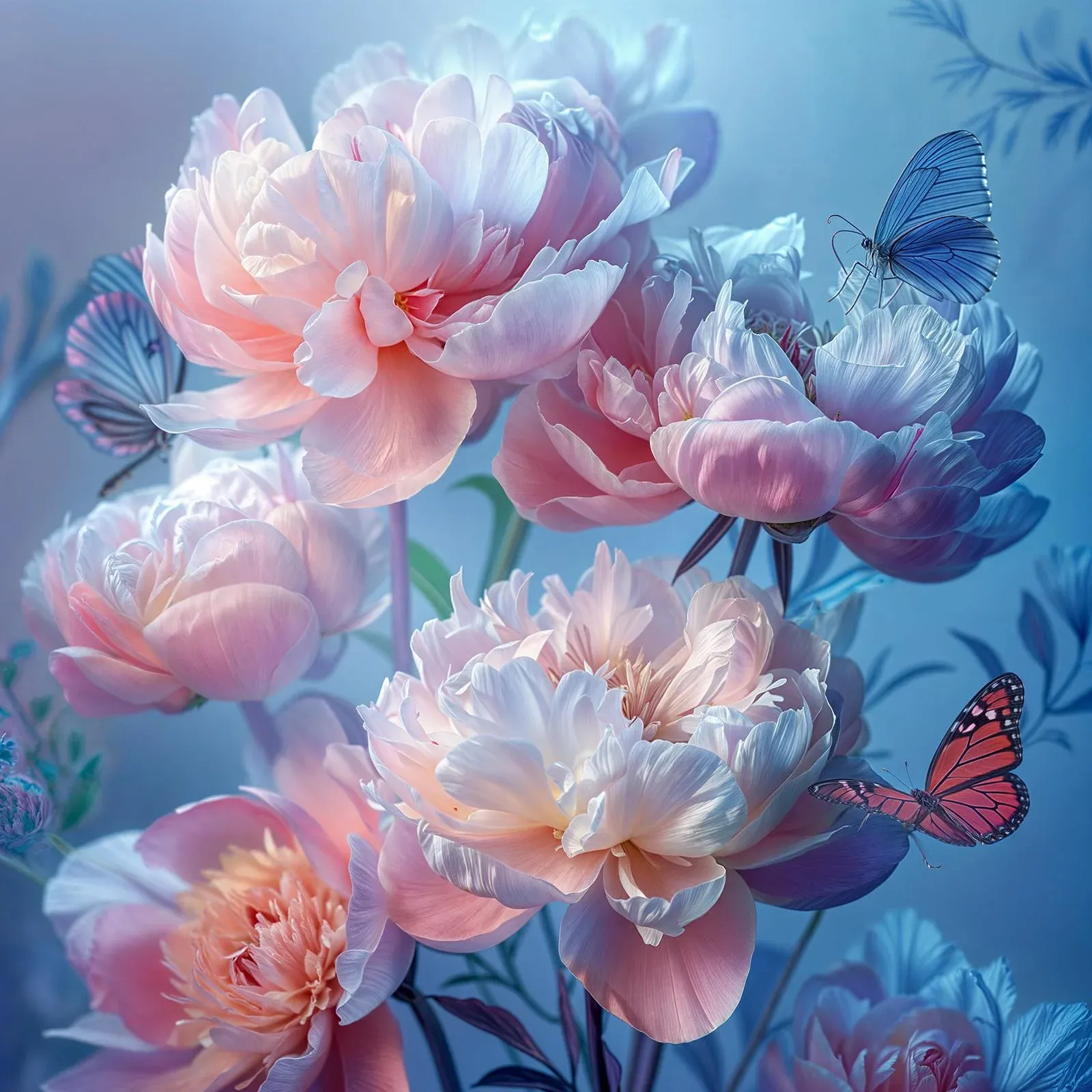 "Butterfly Garden 15" Contemporary Original Still Life Photograph by ...