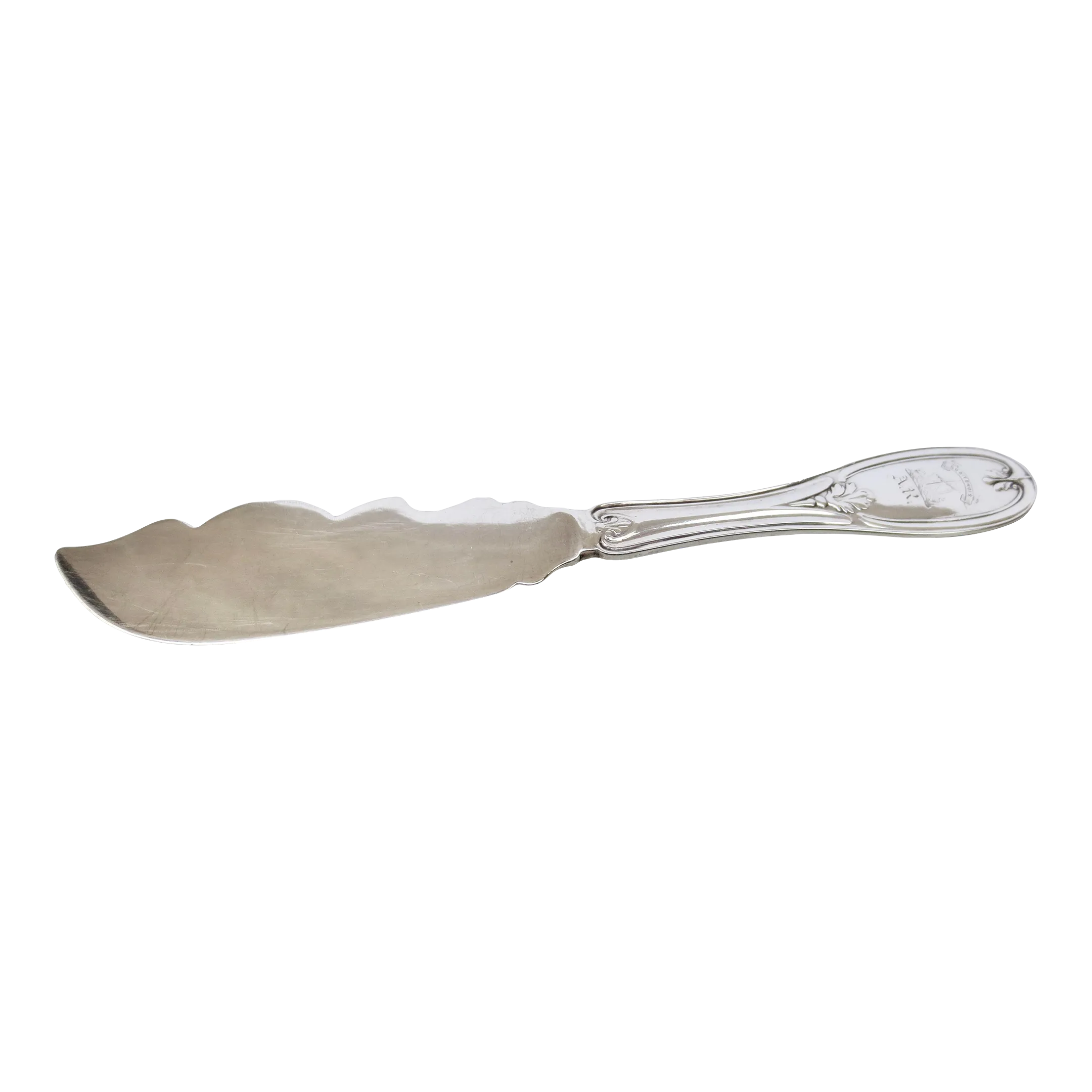 Silver Butter Spreader Circa 1860 | Chairish