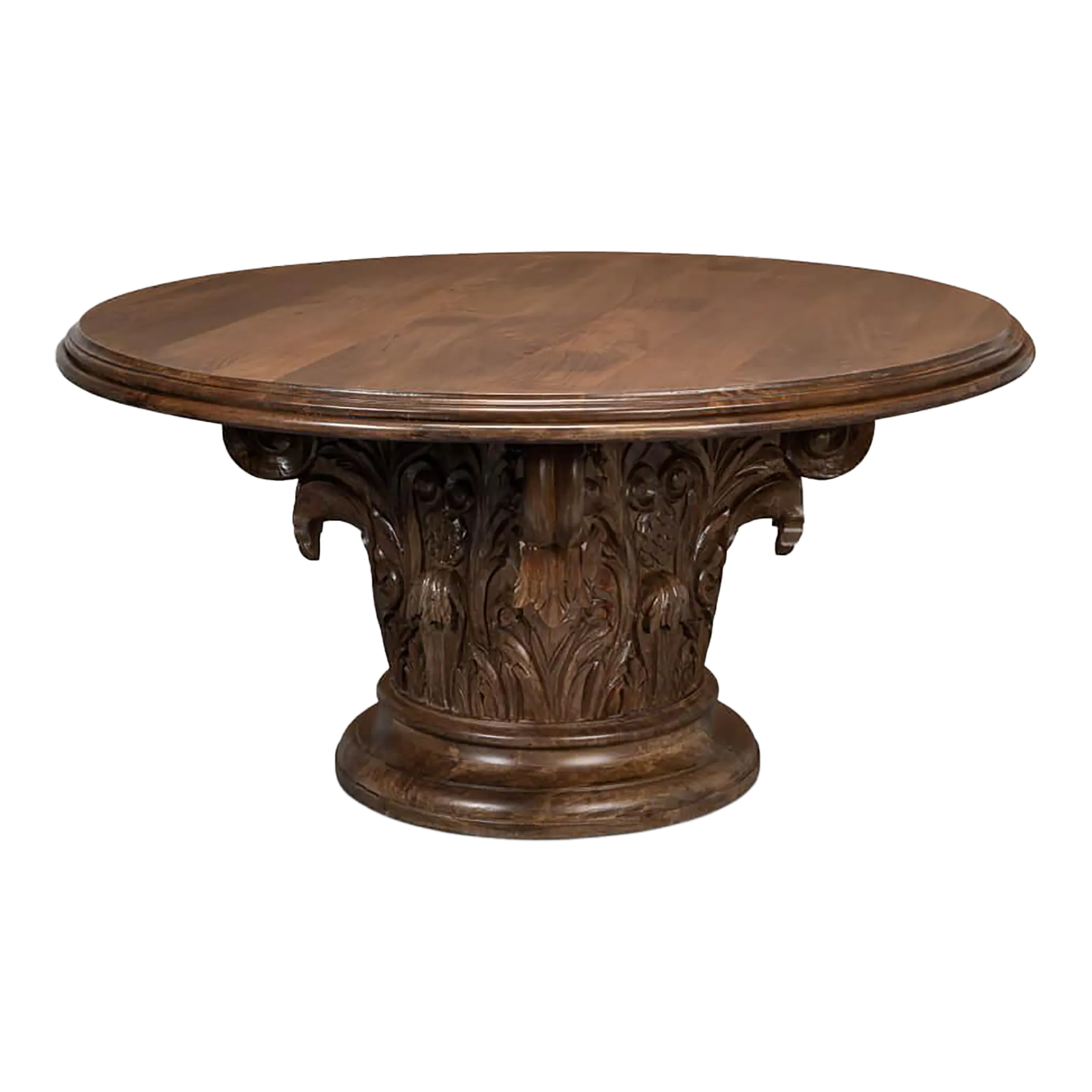 Classic Carved Dining Table | Chairish