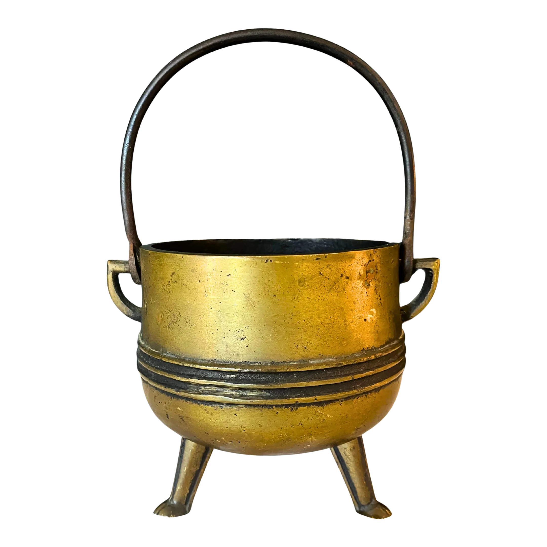 17th Century Antique French Bronze Tripod Cauldron, Circa 1660 | Chairish