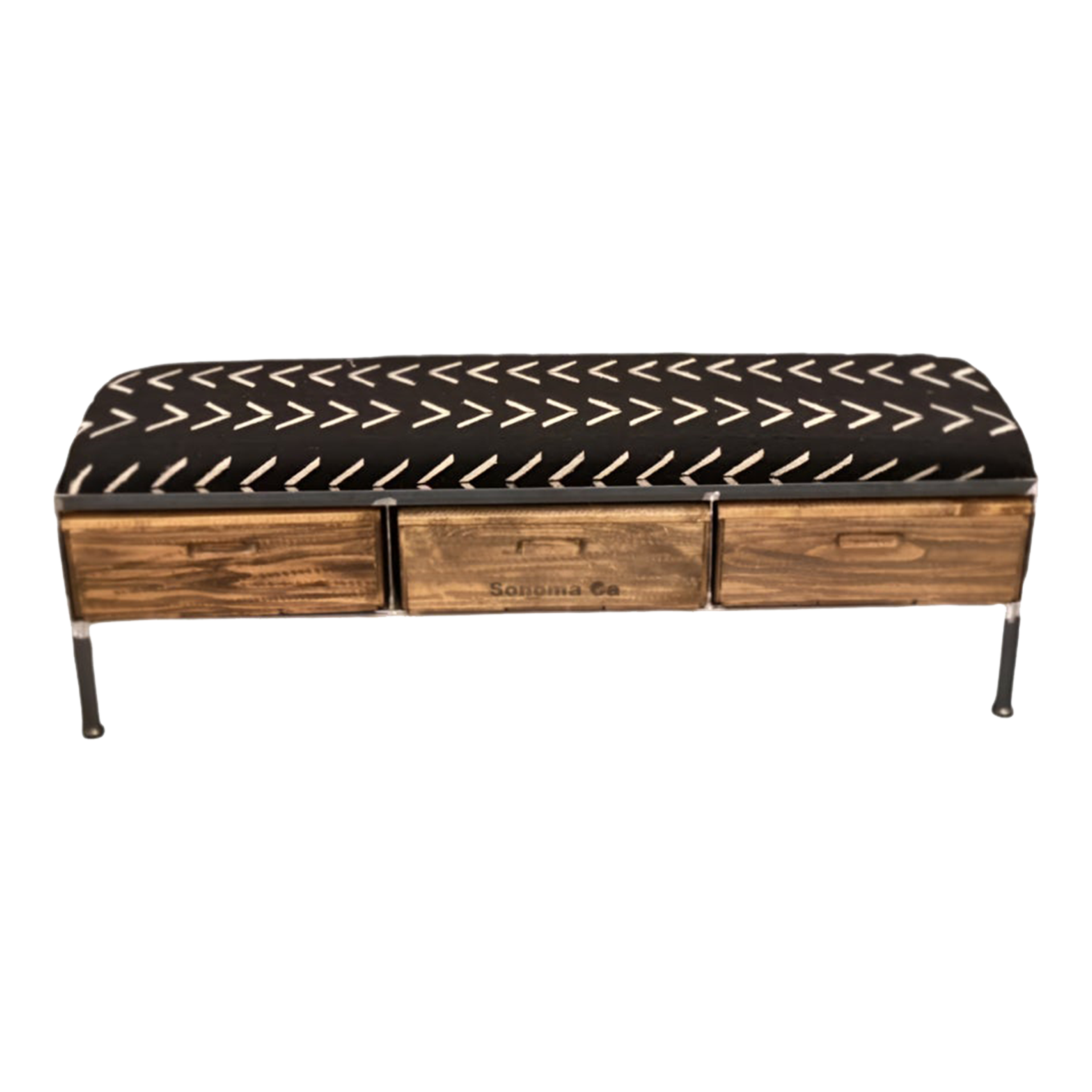 Harvest Box Bench | Chairish