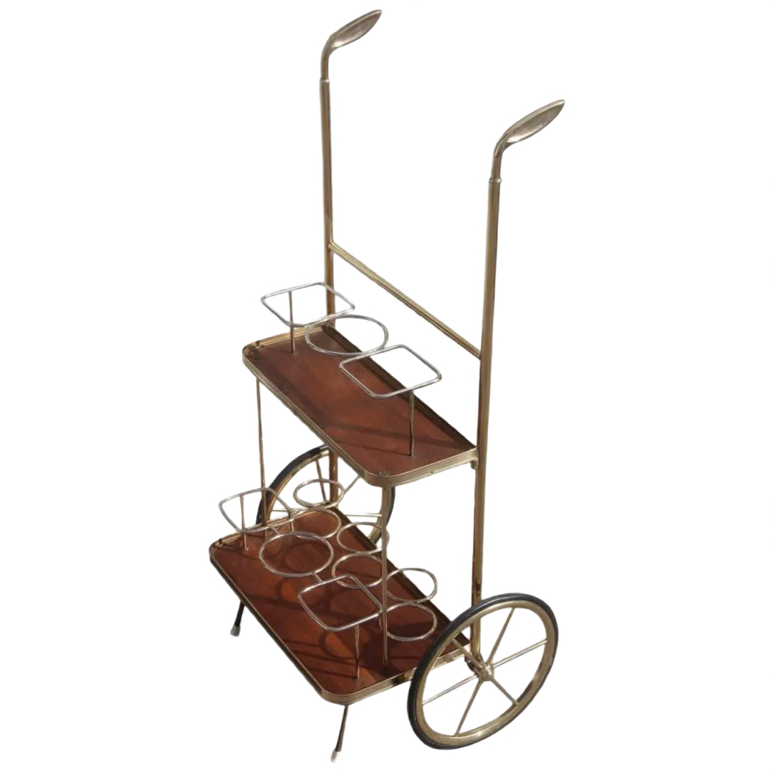 Mid-Century Italian Trolley | Chairish